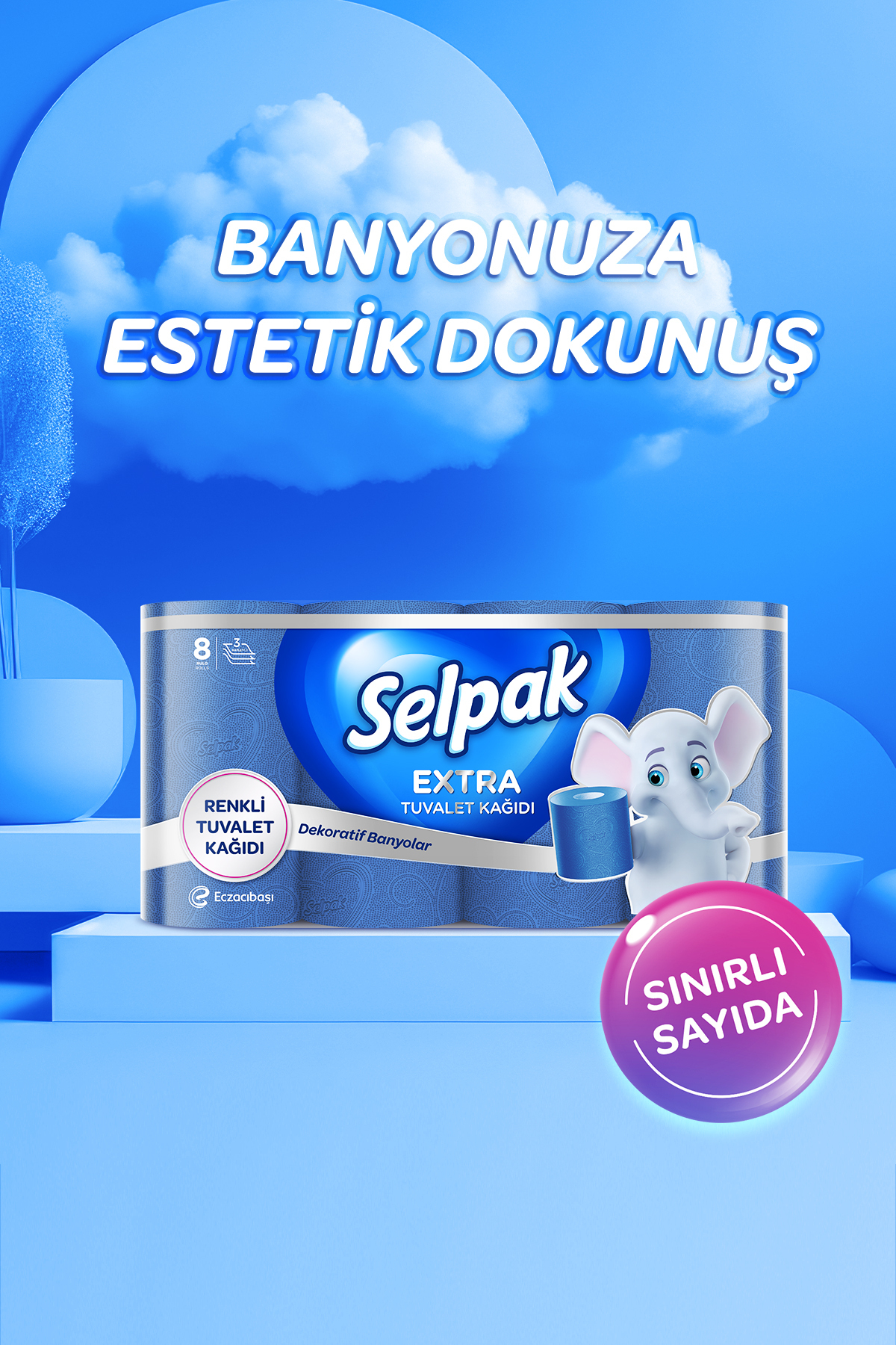 Selpak ® Extra Renkli Tuvalet Kağıdı 16'lı Fiyatı, Yorumları - Trendyol
