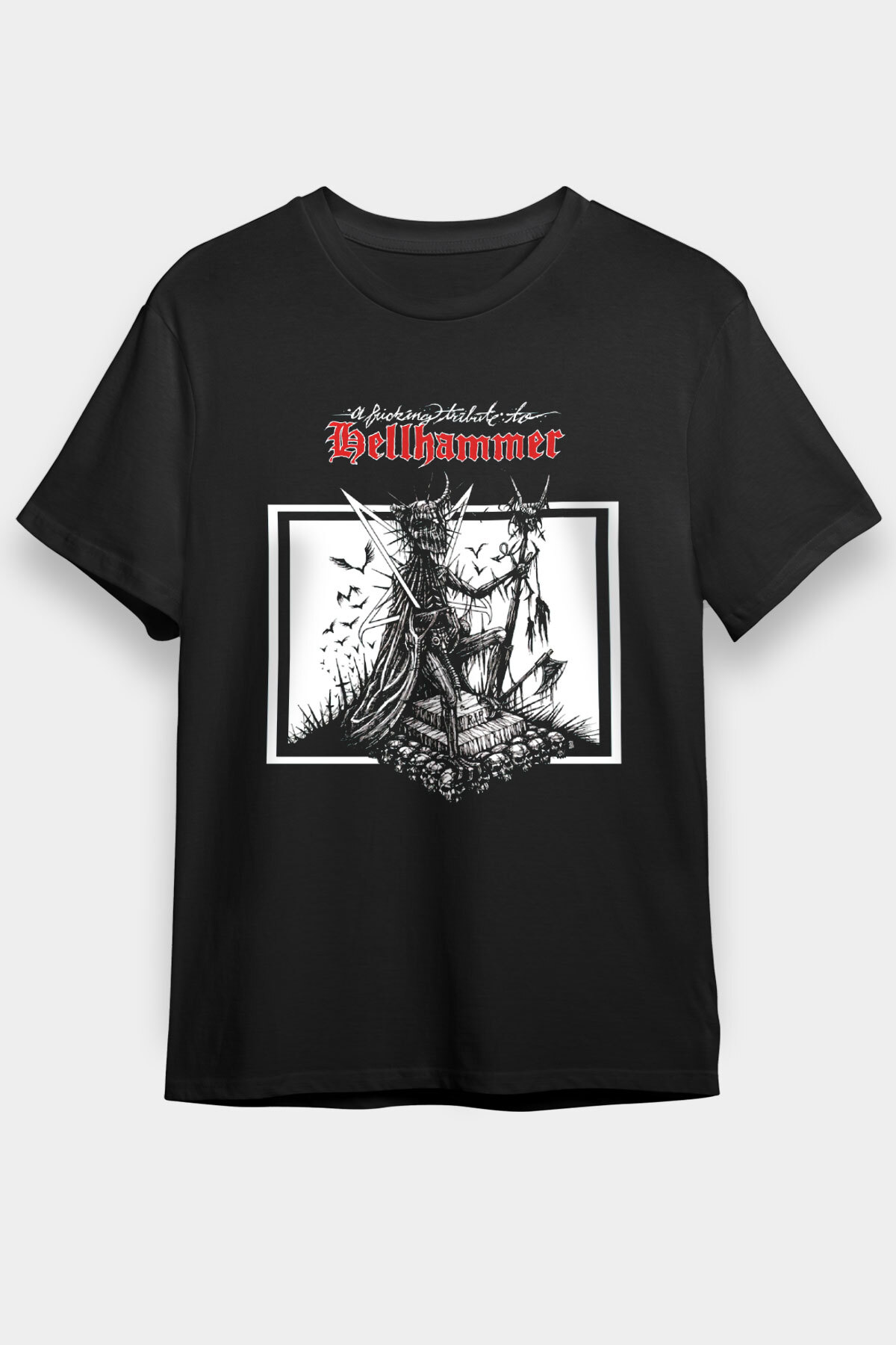 hellhammer logo shirt