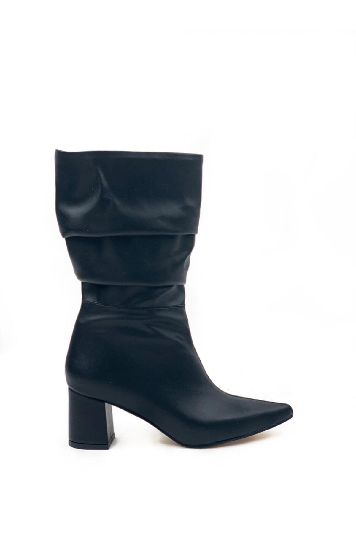 bescobel Kadın Siyah Sevka Kısa Kovboy Çizme Fiyatı, Yorumları - Trendyol