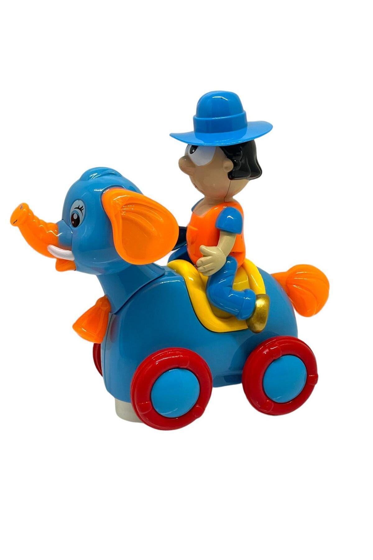PeriYedi Fil Adam Işıklı ve Sesli Hareketli Çarp Dön Oyuncak Araba ...