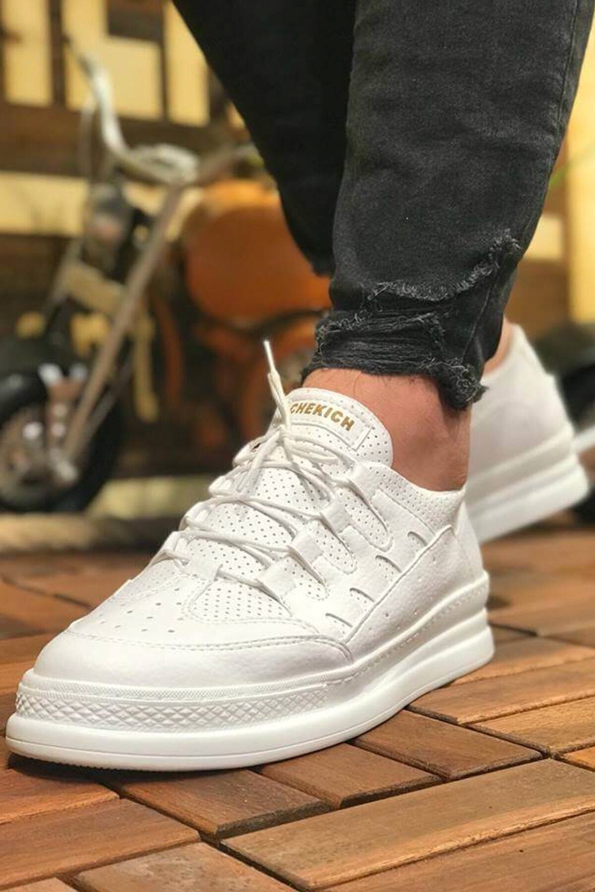 Chekich Beyaz Erkek Sneaker Ch040 Chekich Beyaz Erkek Sneaker Ch040