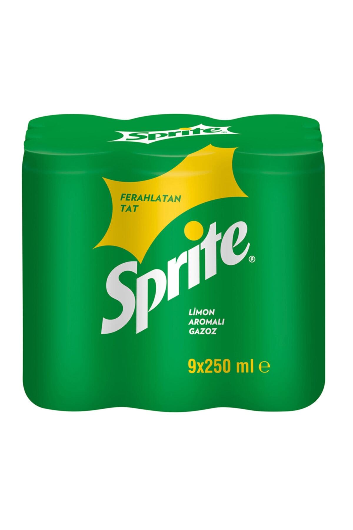 Sprite Limon Aromalı Gazoz 9x250 ml - Fiyatı, Yorumları