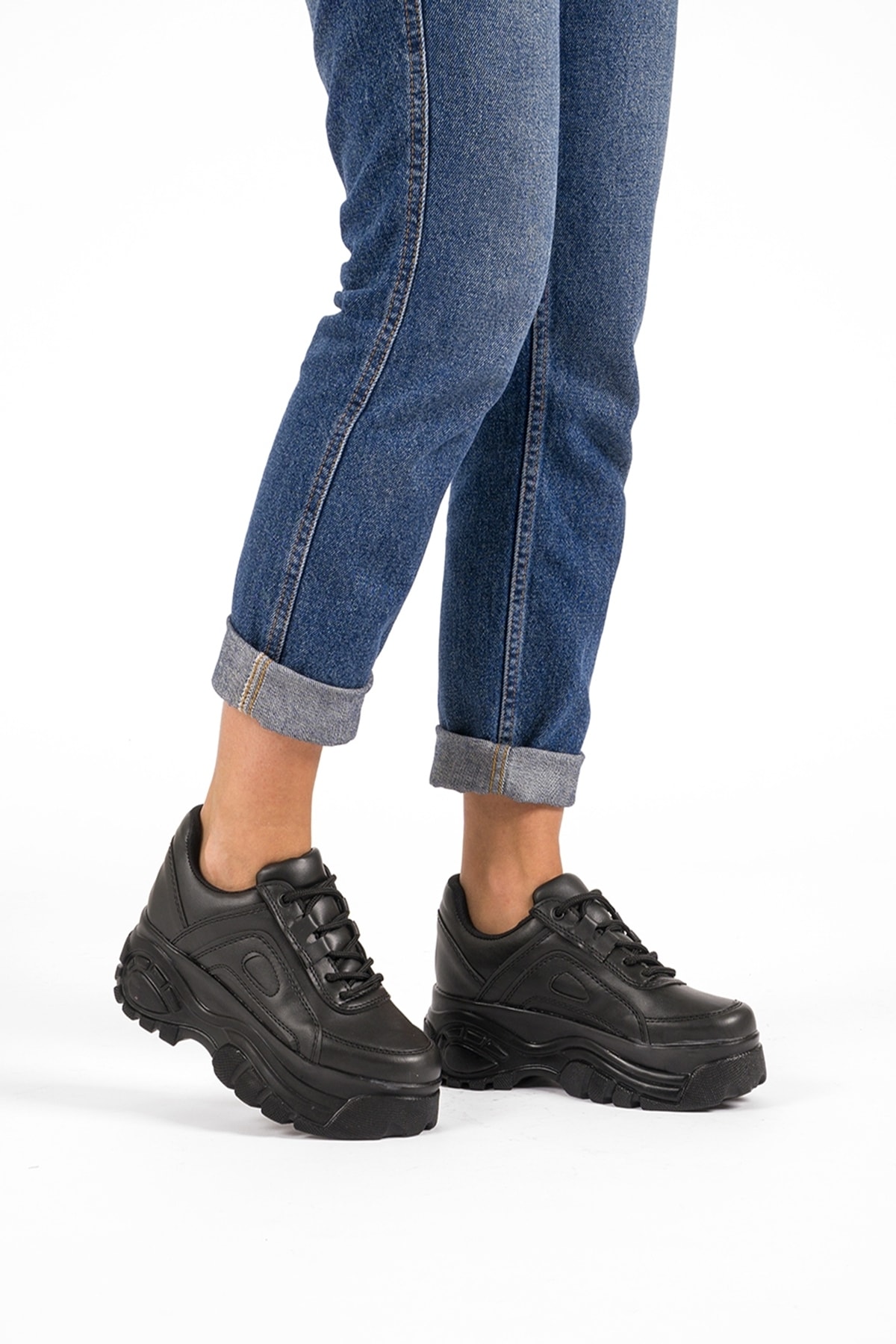 Ayax Kadın Siyah Sneaker