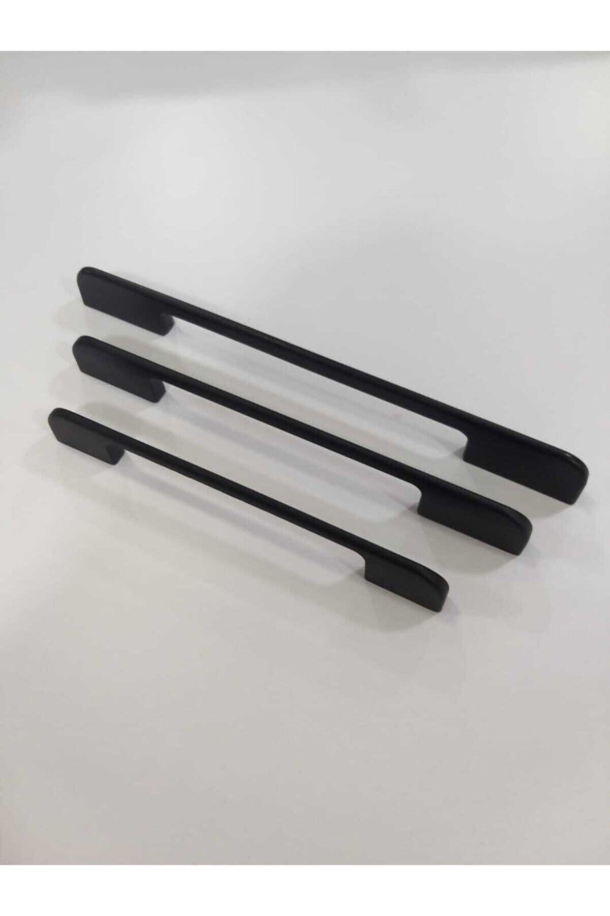 ARON Meriç Kulp Mat Siyah Mobilya Vestiyer Çekmece Dolap Kulbu 224mm ...