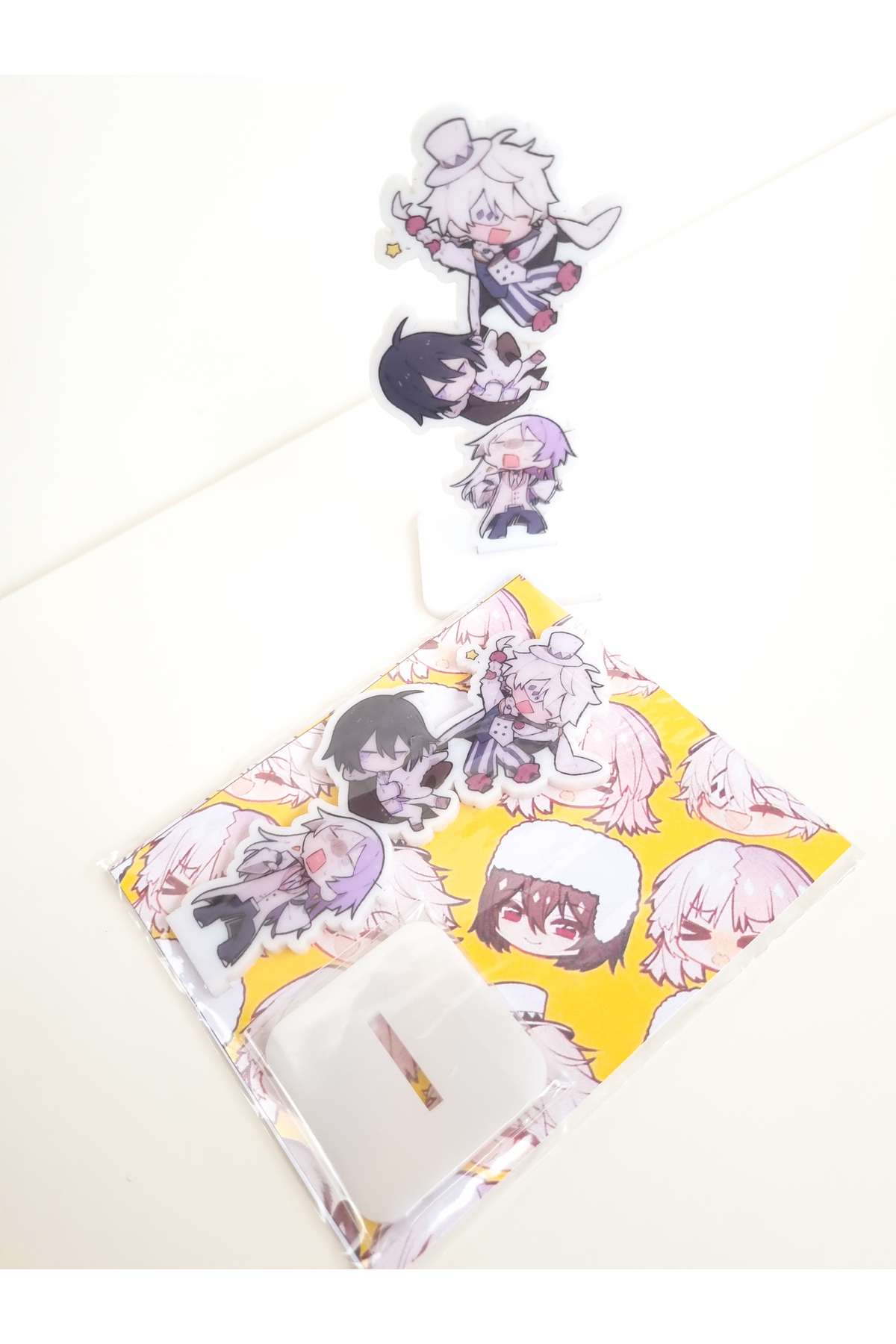 Yenaplanner Bungou Stray Dogs Nikolai & Fyodor & Sigma Mini Stand (1 ...