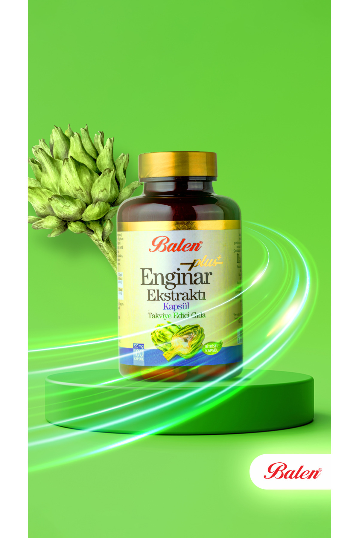 Balen Enginar Plus Ekstraktı Kapsülü 820 Mg 100 KapsüL Fiyatı ...