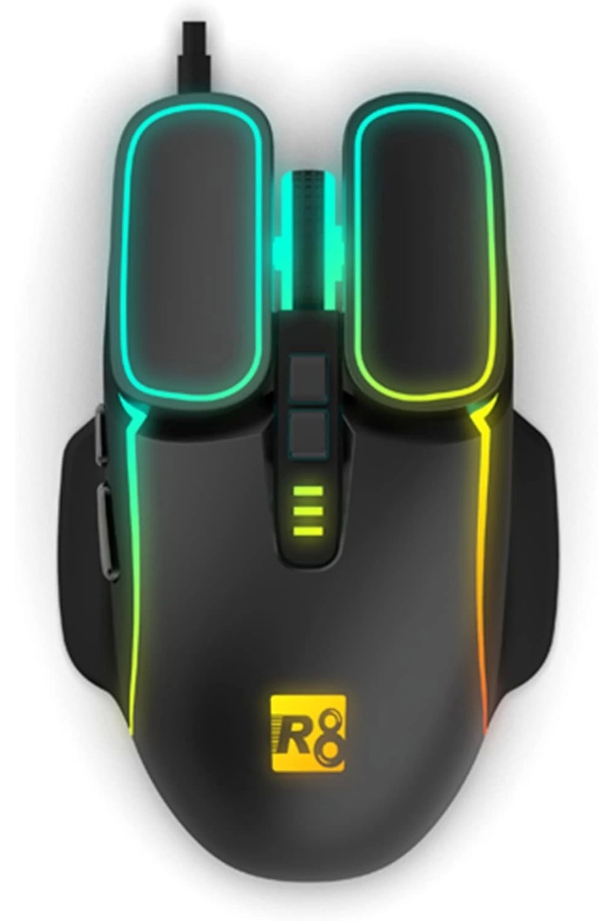 Blackbird Game Center Kablolu Işıklı Rgb 3600 Dpi Gaming Mouse Bwm8 ...