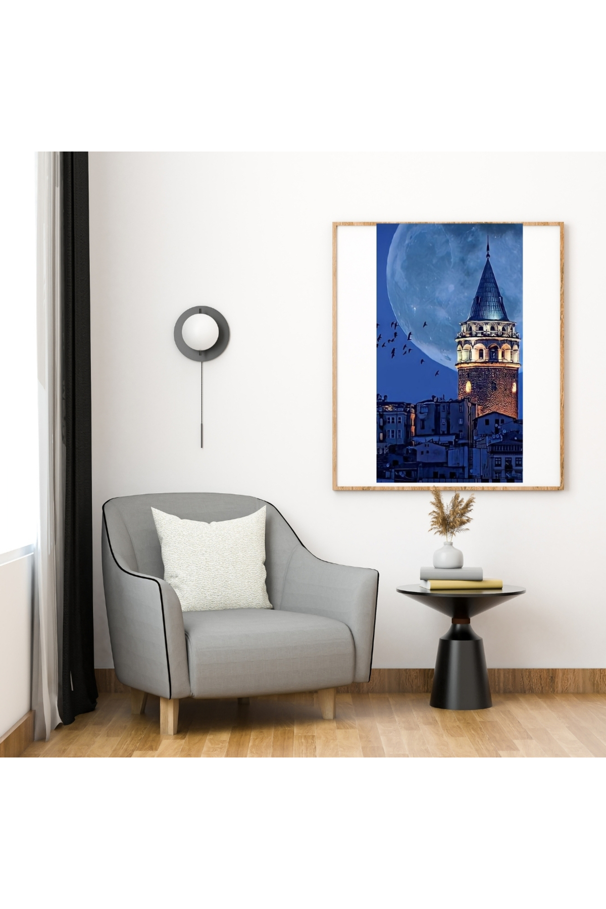 lule home Sayılarla Boyama Seti Gecenin Renginde Galata 40x50 Cm Fiyatı, Yorumları - Trendyol