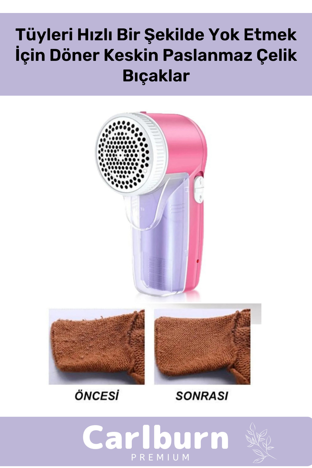 Carlburn Özel Üretim Şarjlı Kablolu Tiftik Kazak Tüy Toz Takım Elbise ...