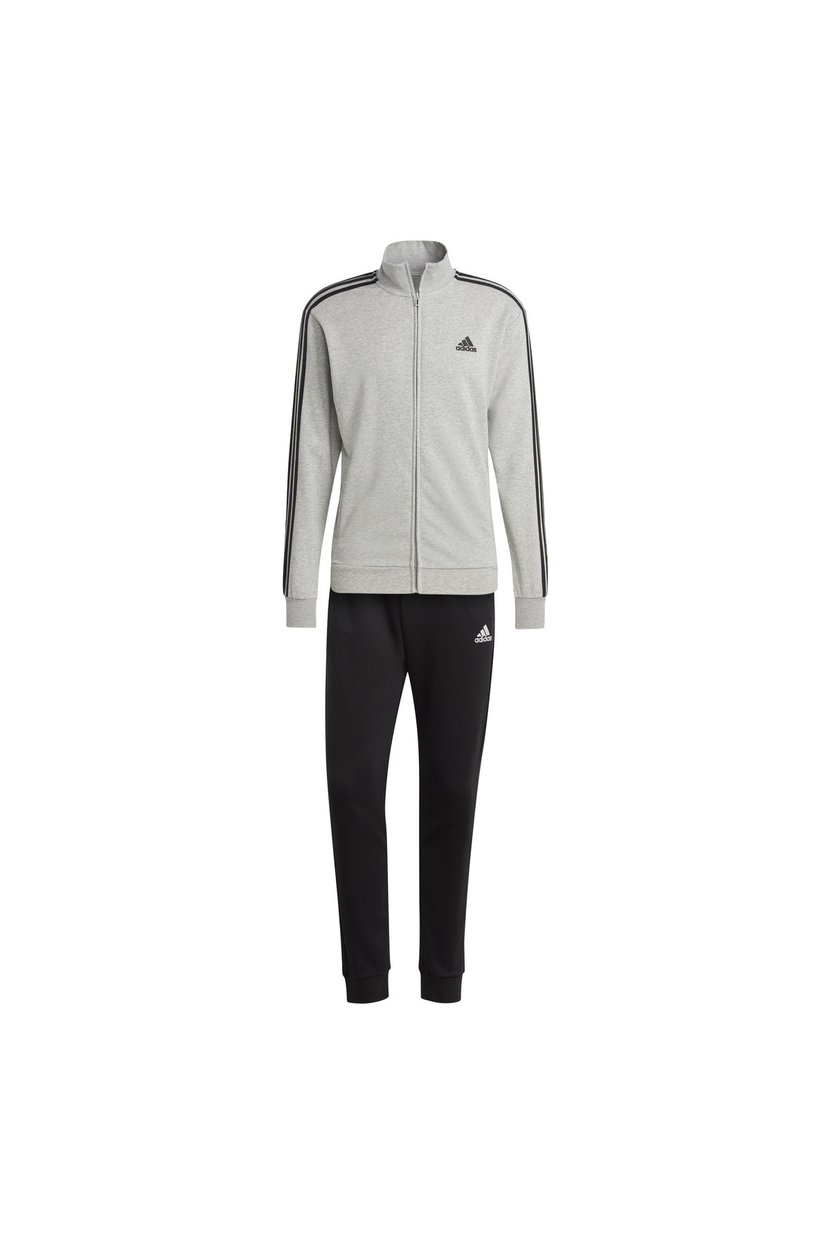 adidas Basic 3-Stripes French Terry Tracksuit Set -IC6748 - Trendyol
