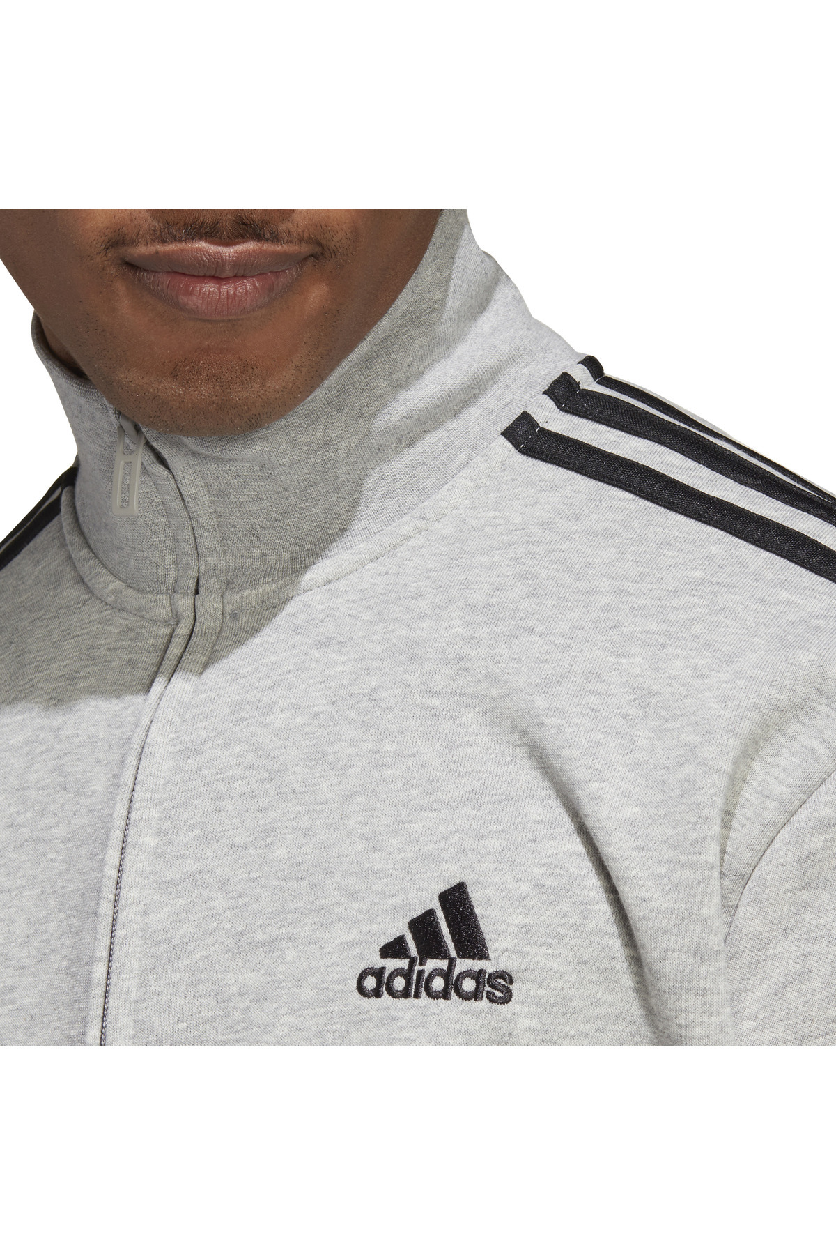 adidas Basic 3-Stripes French Terry Tracksuit Set -IC6748 - Trendyol