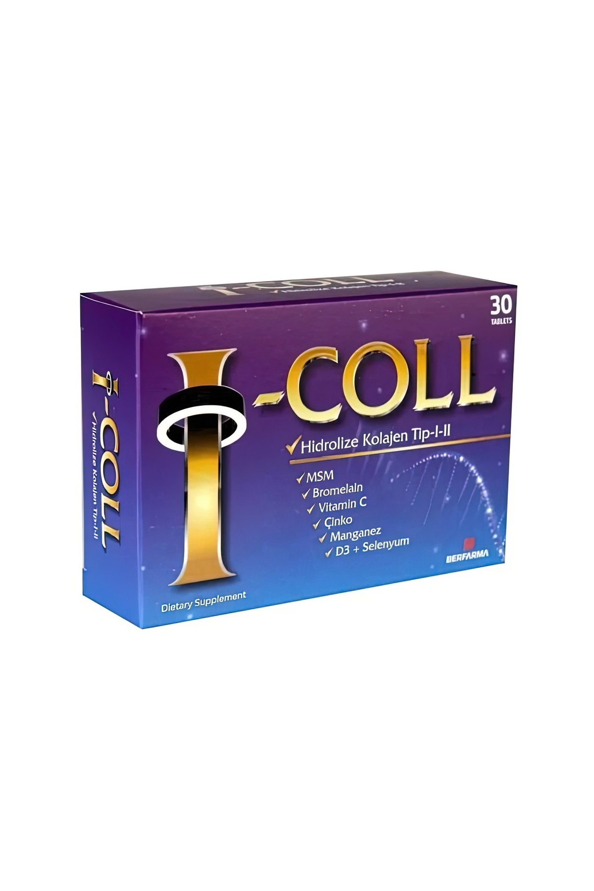 Berfarma I-coll Hidrolize Kolajen 30 Tablet Fiyatı, Yorumları - Trendyol