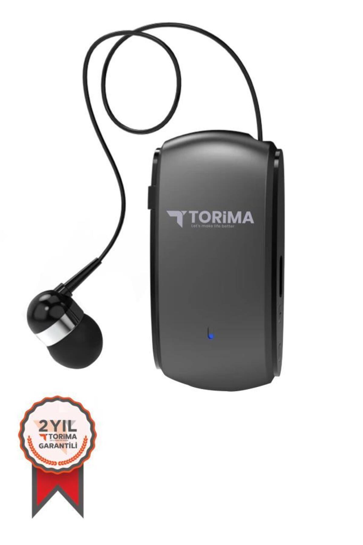 Torima TORİMA G66 Siyah Geri Çekilebilir Makaralı Bluetooth Kulaklık ...