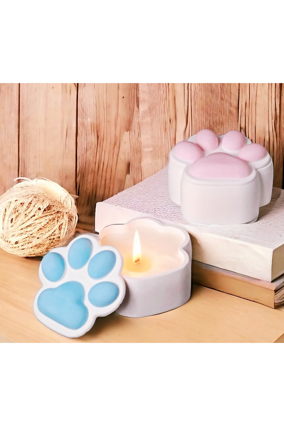 CANDY DESIGN ART PATİ KUTU KAPAKLI MUMLUK TAKILIK Paw Box Fiyatı ...