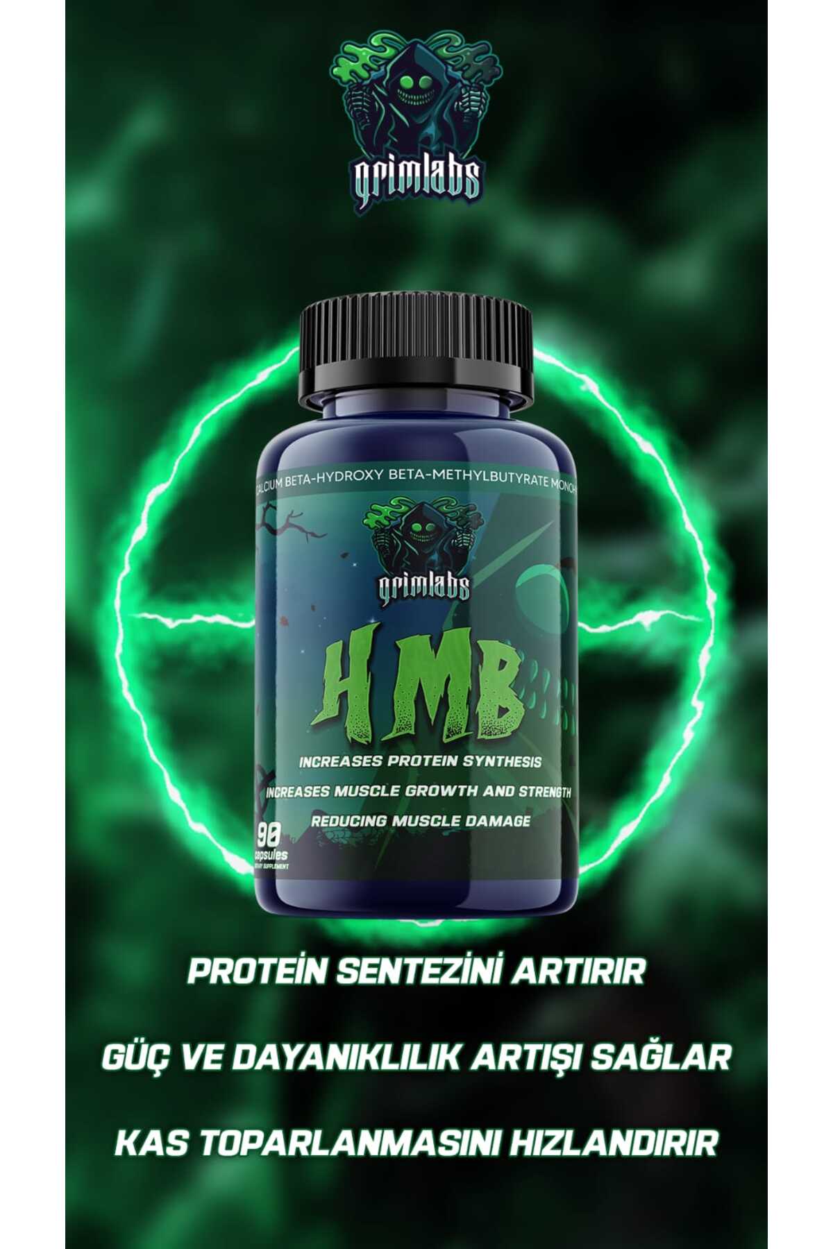 grim labs Grimlabs Hmb 60 Kapsül - 1000 Mg 60 Servis Fiyatı, Yorumları - Trendyol