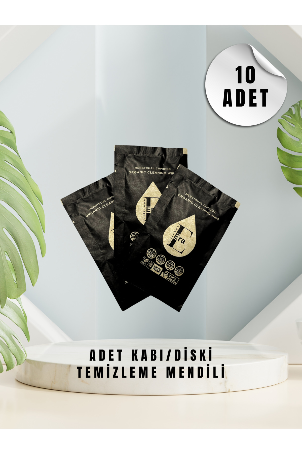 Silicone Era Era Cup - Organik Temizleme Mendili 10 Adet (10 PCS ...