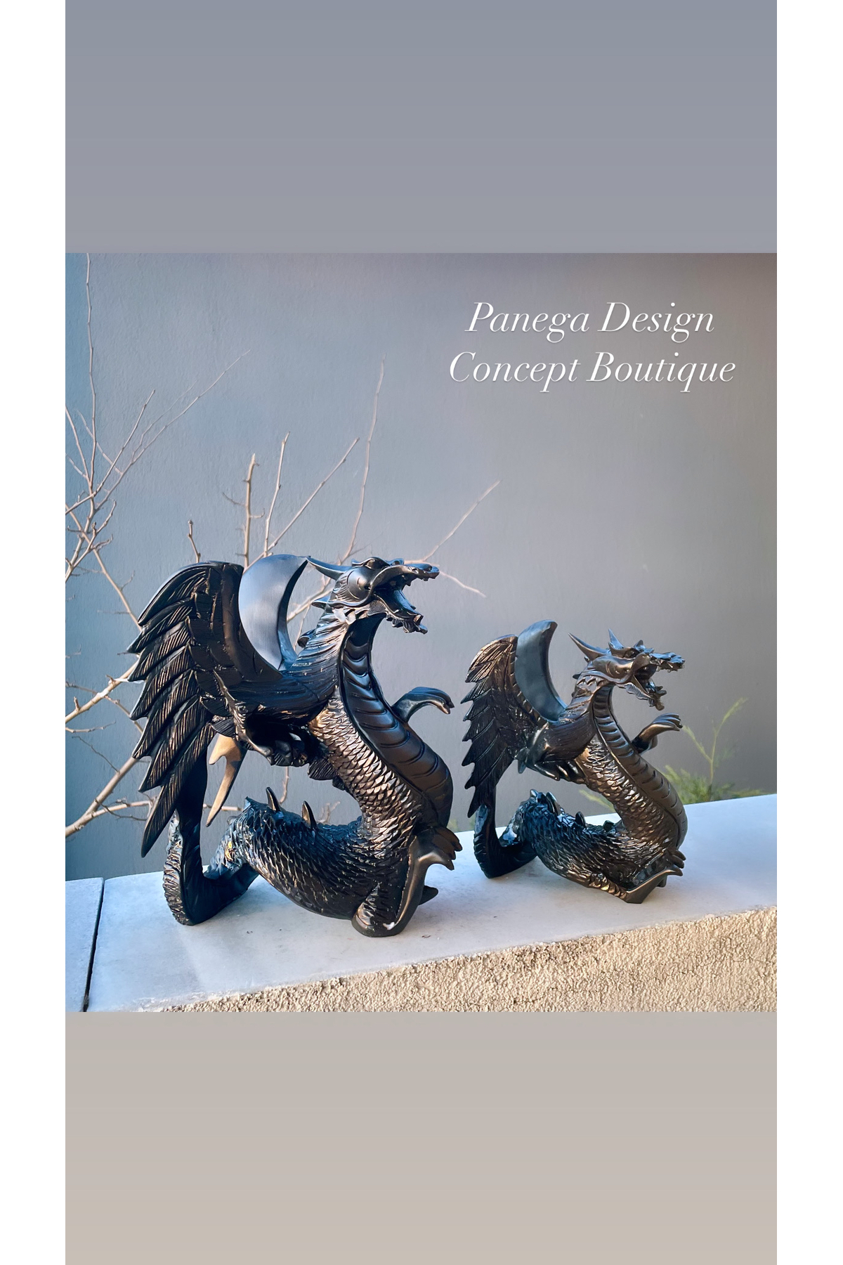 Panega Design Siyah ejderha dragon biblo takım Fiyatı, Yorumları - Trendyol