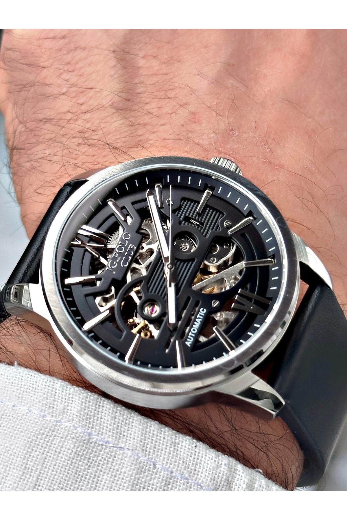 JG. Polo Club Jg. Polo Clup JPC.1223.3954A.01 Deri Kordon Erkek Kol ...