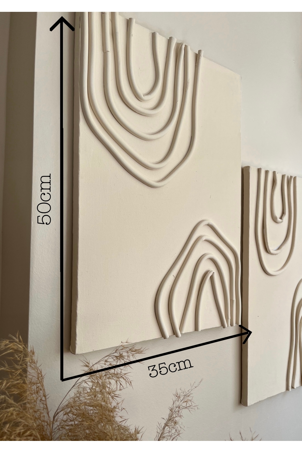 NİLİZM ART 35x50 KANVAS EL YAPIMI MODERN ART PINTEREST TABLO 1 adet ...