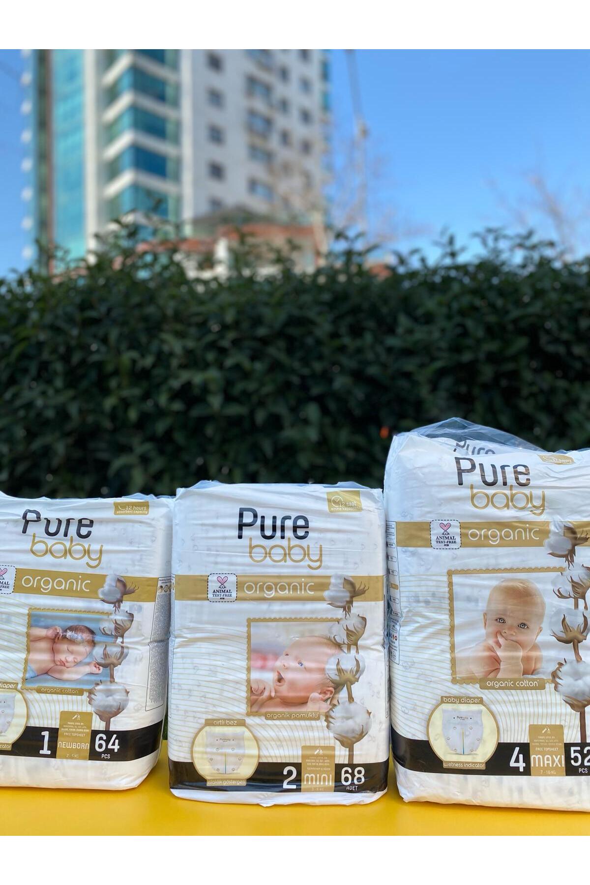 Pure Baby Organic Bebek Bezi 4 Numara 52 li Fiyatı, Yorumları - Trendyol