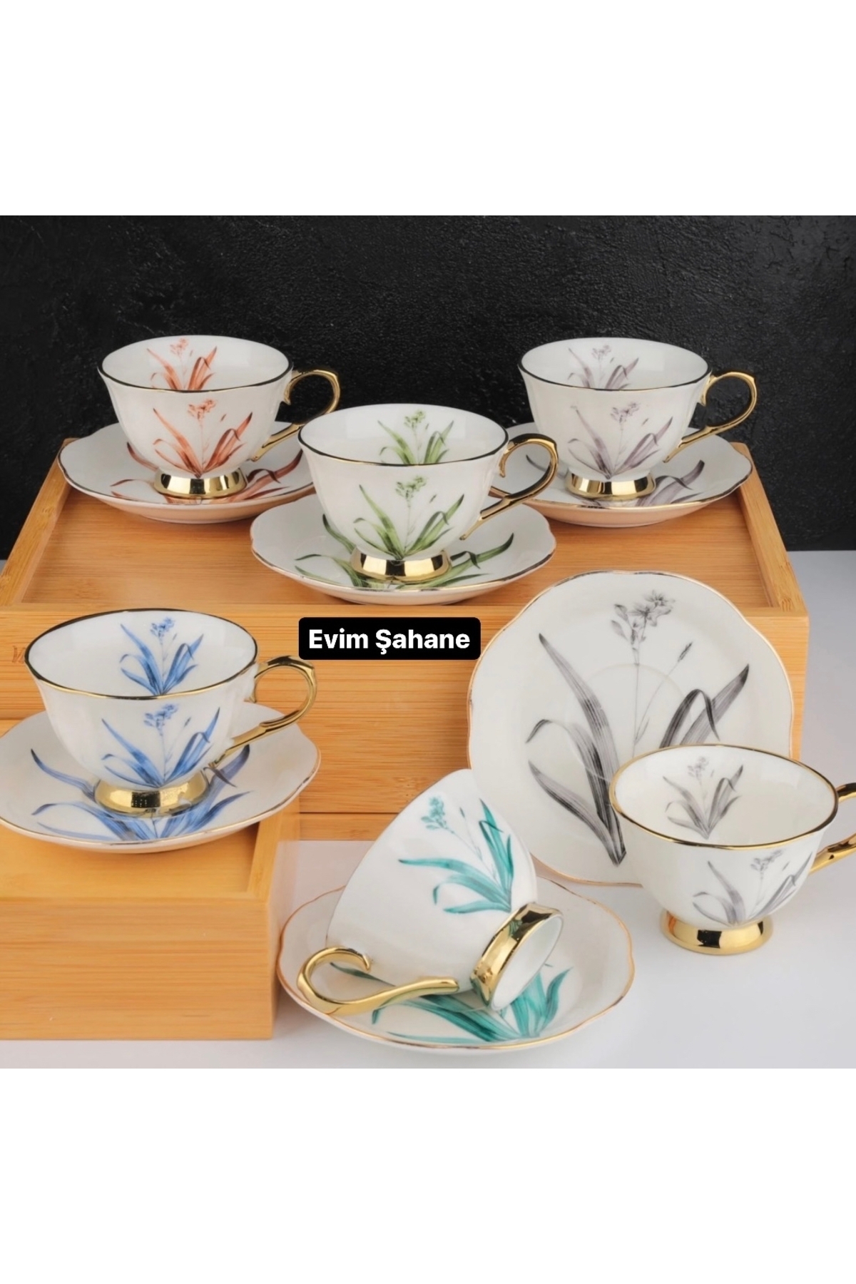 Kosova Colorful 6’lı Kahve Fincan Takımı Fiyatı, Yorumları - Trendyol