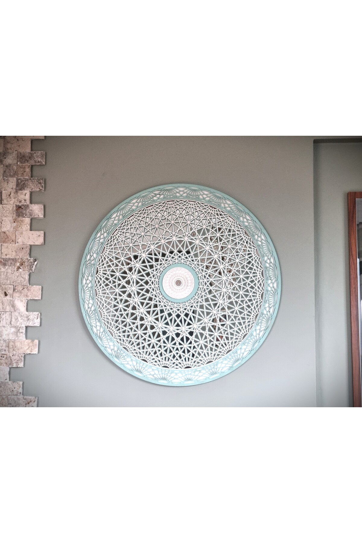 Zenburi ALLIUM - AHŞAP DEKOR AYNA Fiyatı, Yorumları - Trendyol