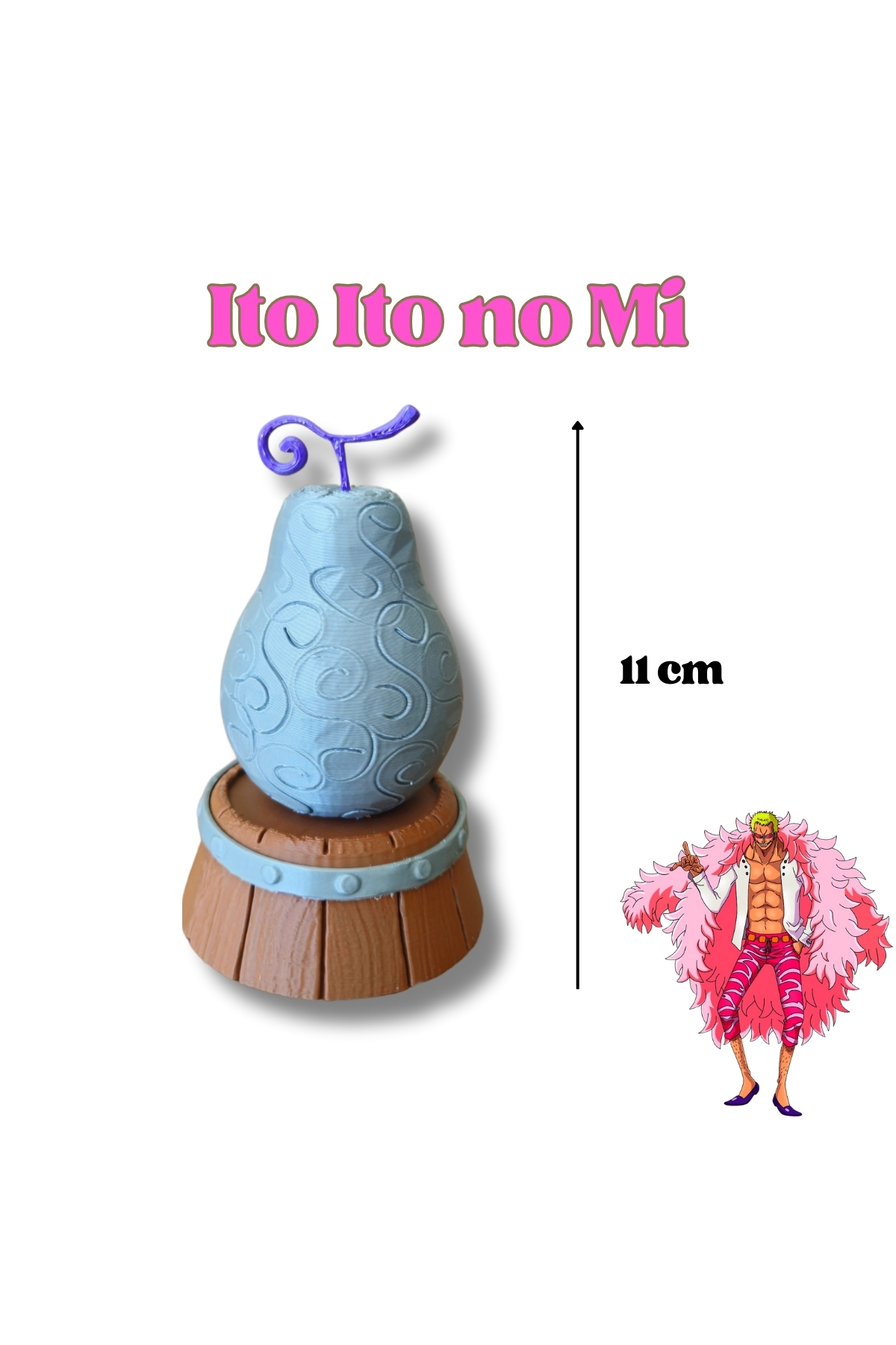 PLA One Piece İto İto no Mi Devil's Fruit Donquixote Doflamingo 11 Cm ...