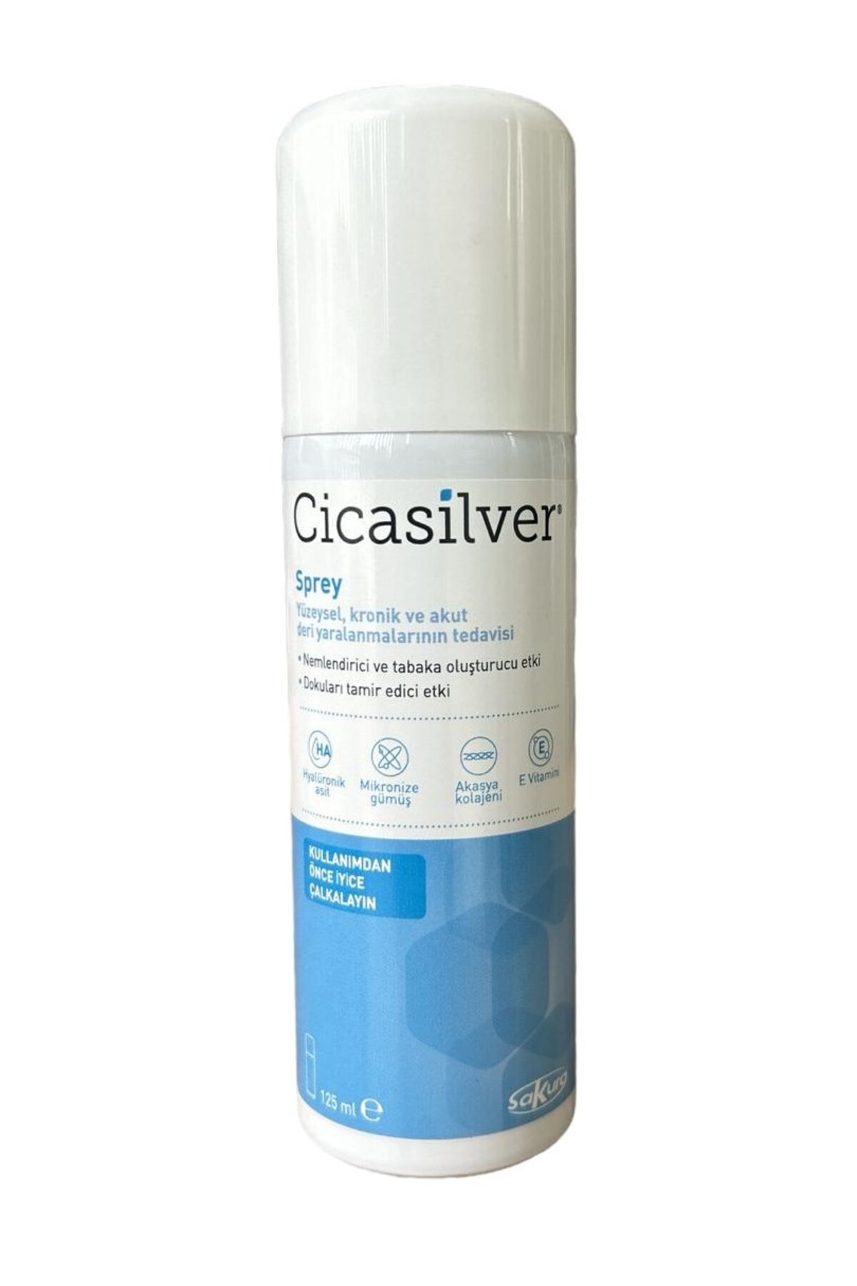 CicaSilver Gümüşlü Yara Bakım Spreyi 125 ml./ 1 Adet Fiyatı, Yorumları ...