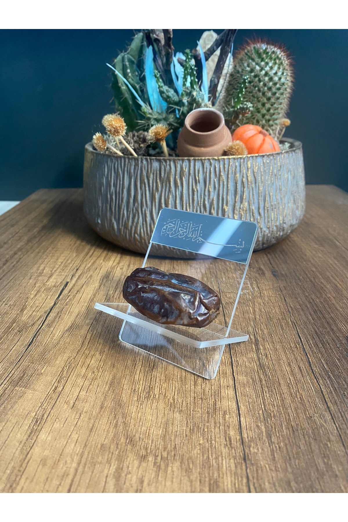 HomeJamin Hurmalık 6 Adet Hurma Lokum Tabagı Ramazan Süsü Hurma Sunum ...