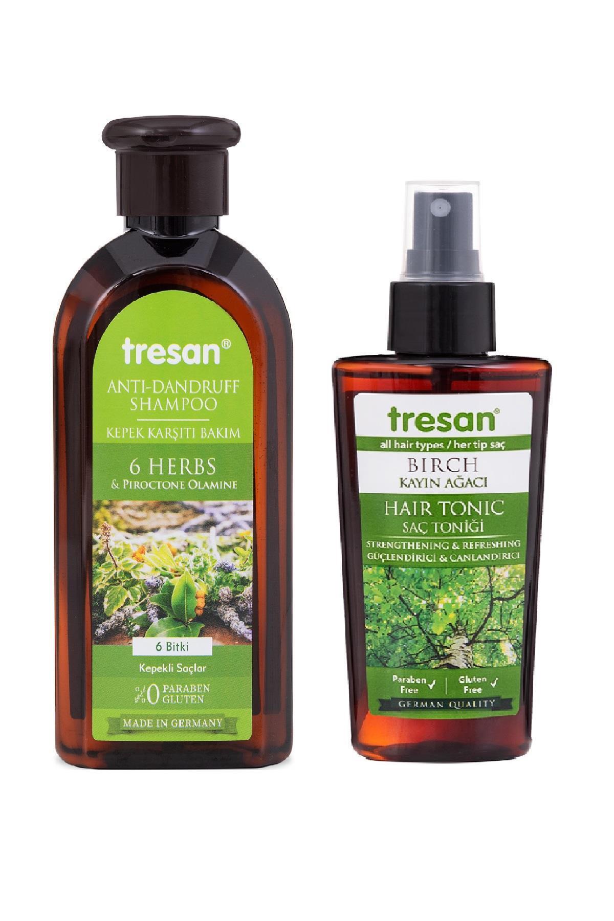 Tresan 6 Bitki Kepek Karşıtı Bakım Şampuanı 300 ml Tresan K.ağacı Özlü ...