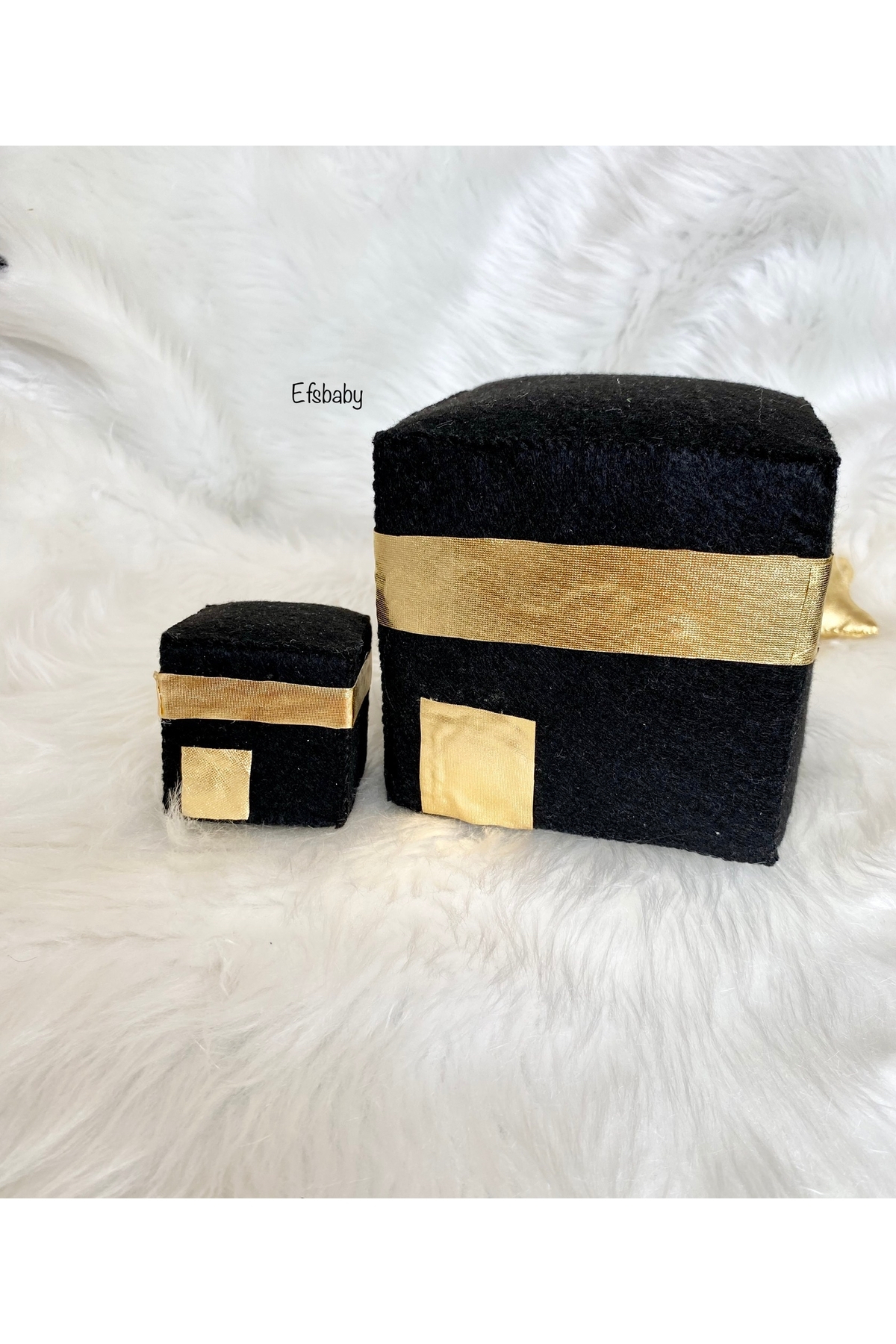 EFSBABY Büyük Ve Küçük Kabe Maketi Ramazan Ev Dekorasyonu Ev Süslemesi ...