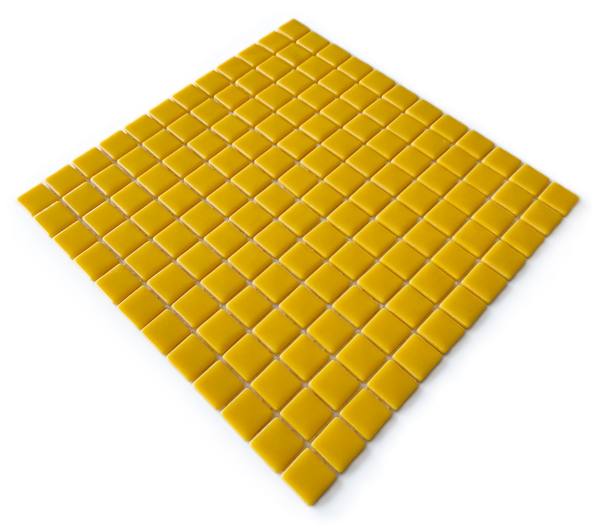 MozaiKristaL Yaşam alanlarının tüm yüzeyleri için 25x25x5 mm Sarı Cam ...