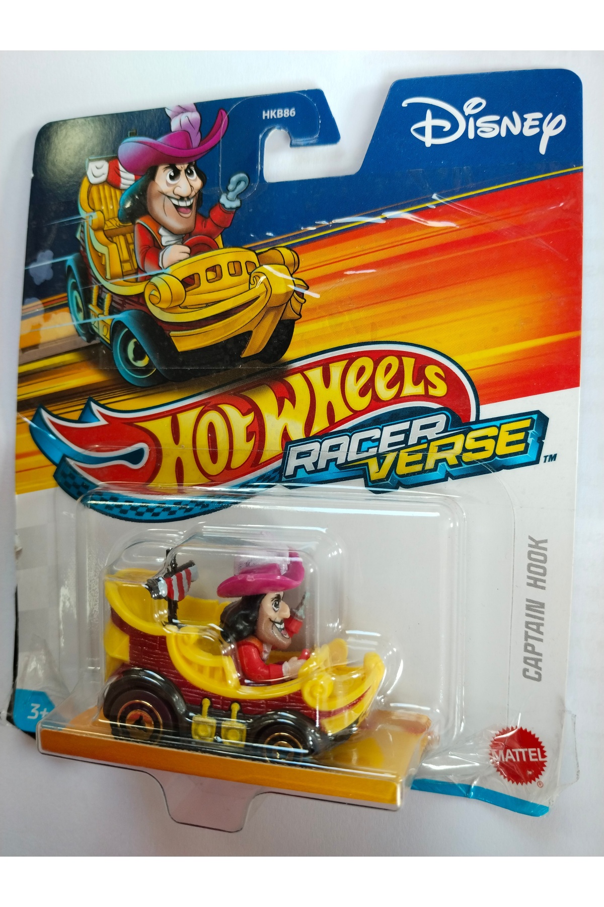 HOT WHEELS Racer Verse Captain Hook Koleksiyonluk Disney Karakterleri ...