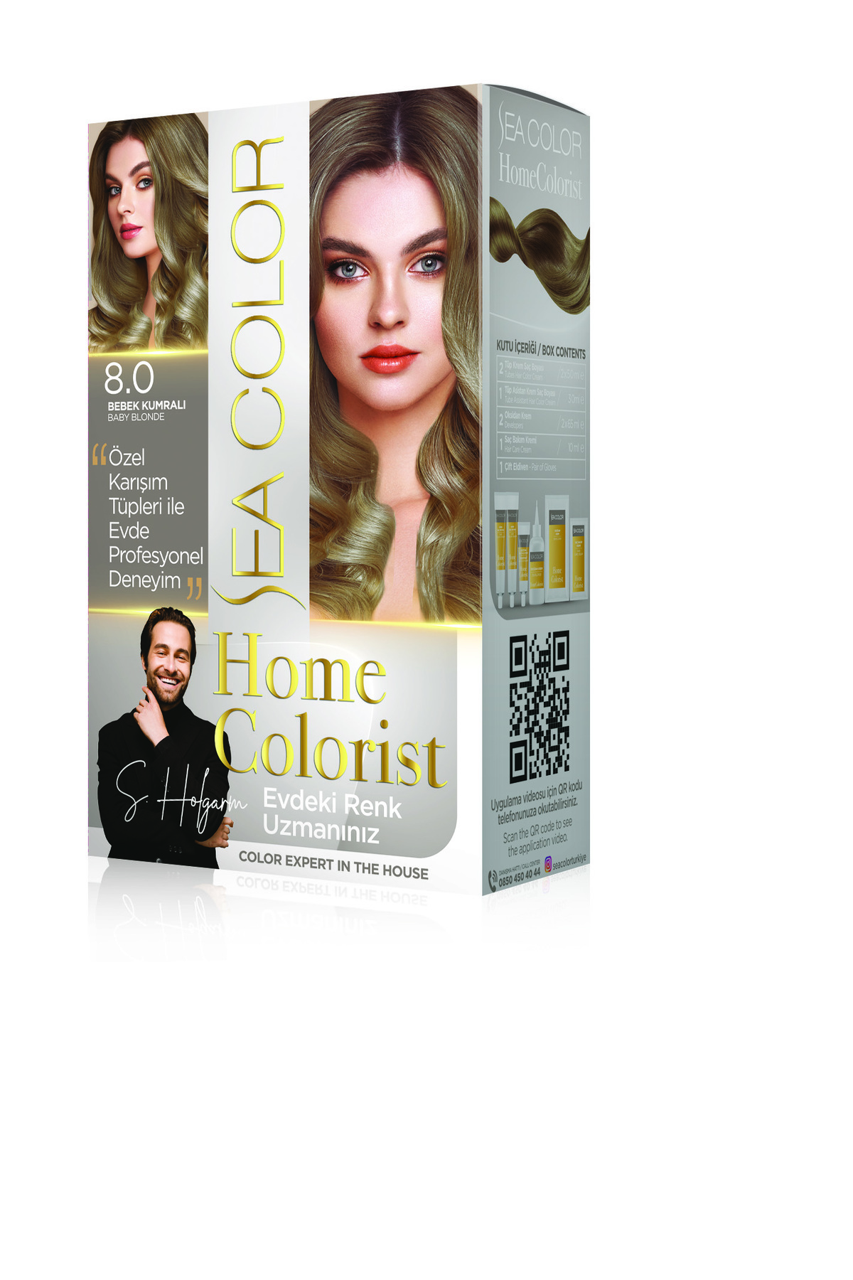 Sea Color HOME COLORIST (EVDEKİ PROFESYONEL RENK UZMANINIZ) 2x50 ml ...