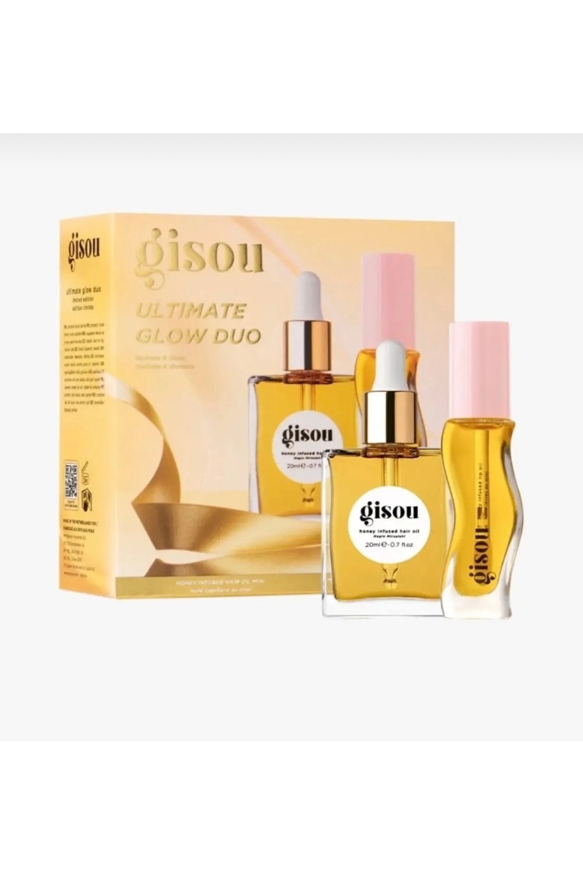 gisou Ultimate Glow Sağlıklı Parlak Saçlar İçin Yağ 20ml + Dudaklar ...