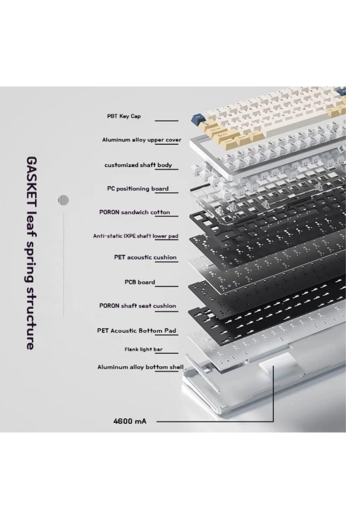 XINMENG M71 Pro Ful Metal 71 Tuşlu Mini Rgb Oyun Klavyesi Gaming ...