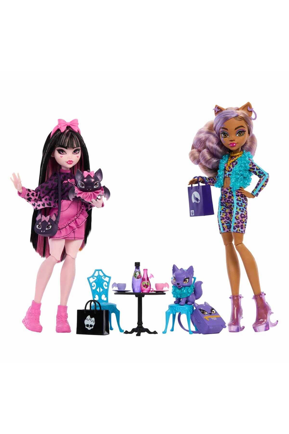 Mattel HNP96 Monster High Ürpertastik Dostlar Bebekleri 2'li Paket ...