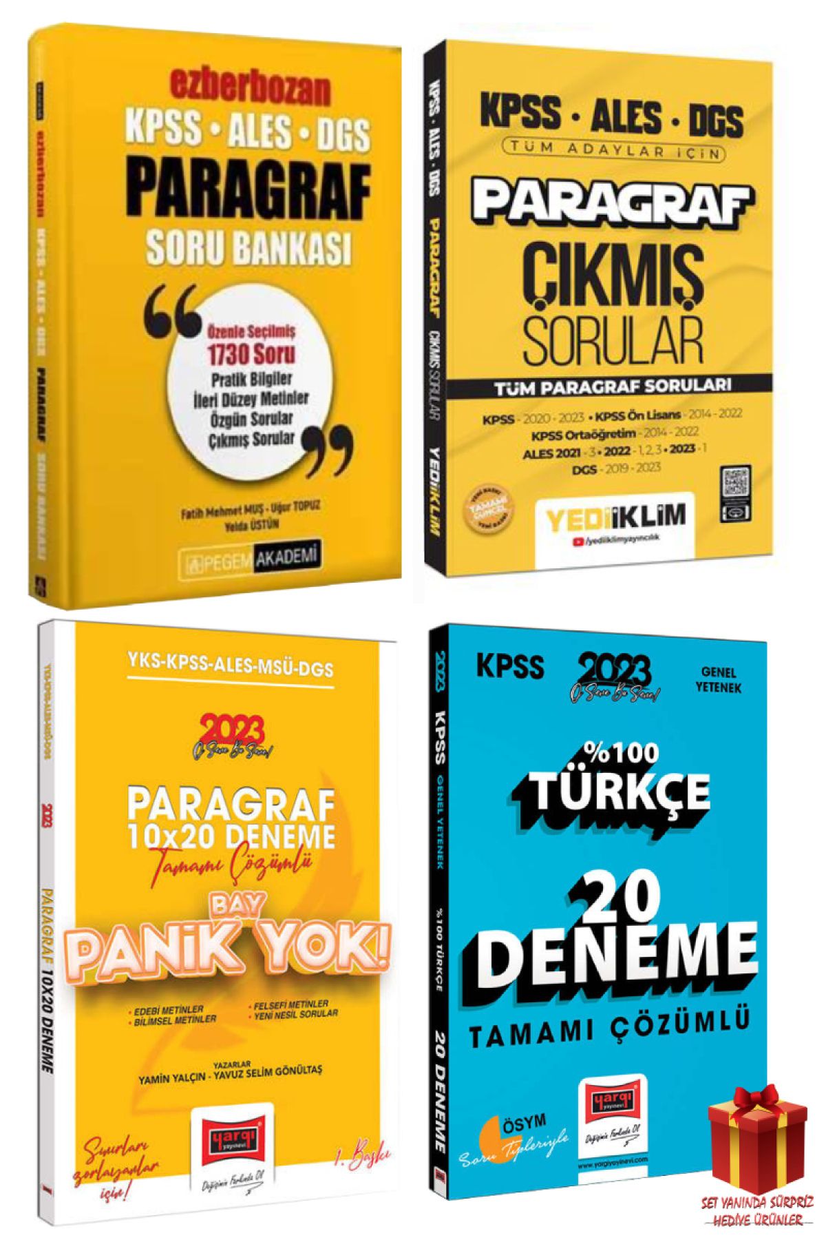 Pegem Akademi Yayıncılık 2024 Pegem KPSS/ALES/DGS Paragraf Soru Bankası ... Pegem Akademi Yayıncılık 2024 Pegem KPSS/ALES/DGS Paragraf Soru Bankası ...