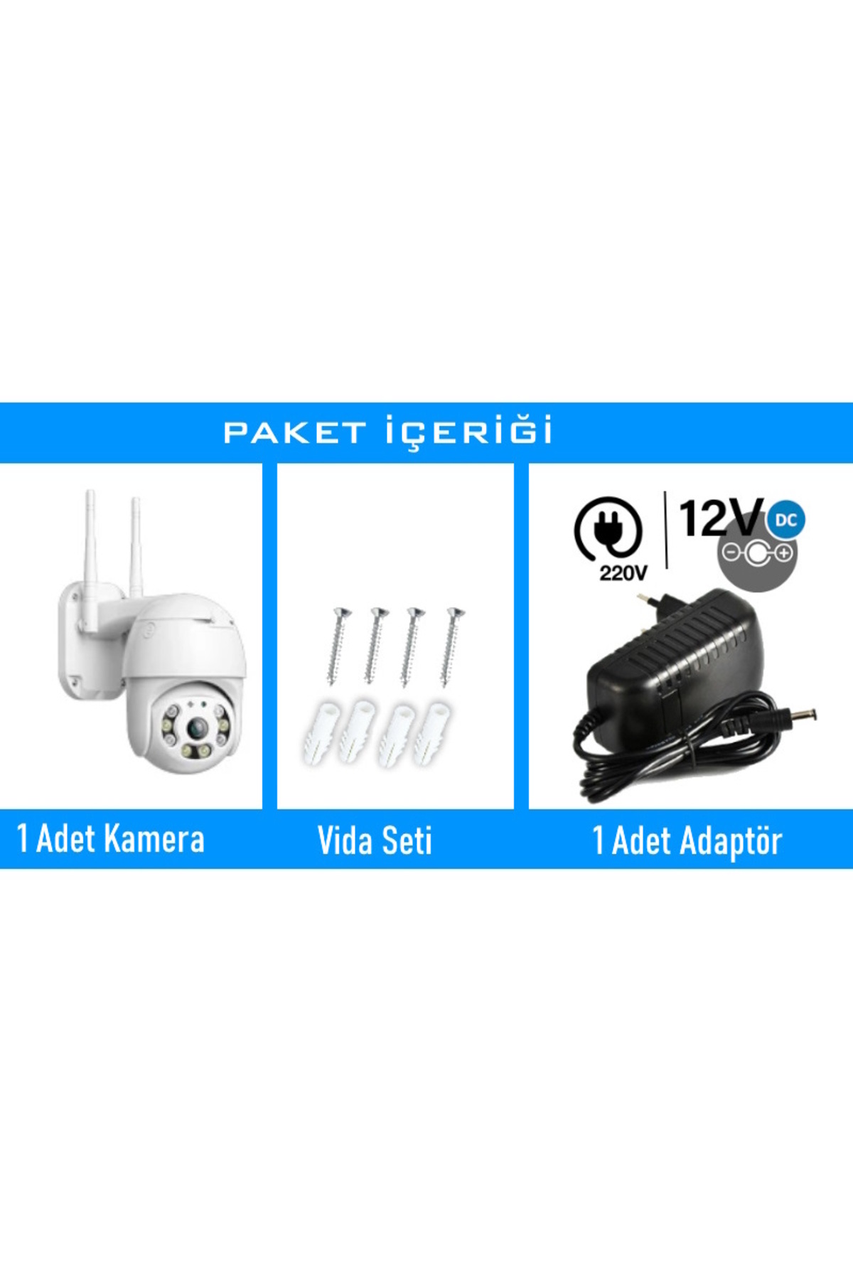 Ventus 360° Görüş Hareketli Wireless Waterproof Akıllı Ip Güvenlik ...