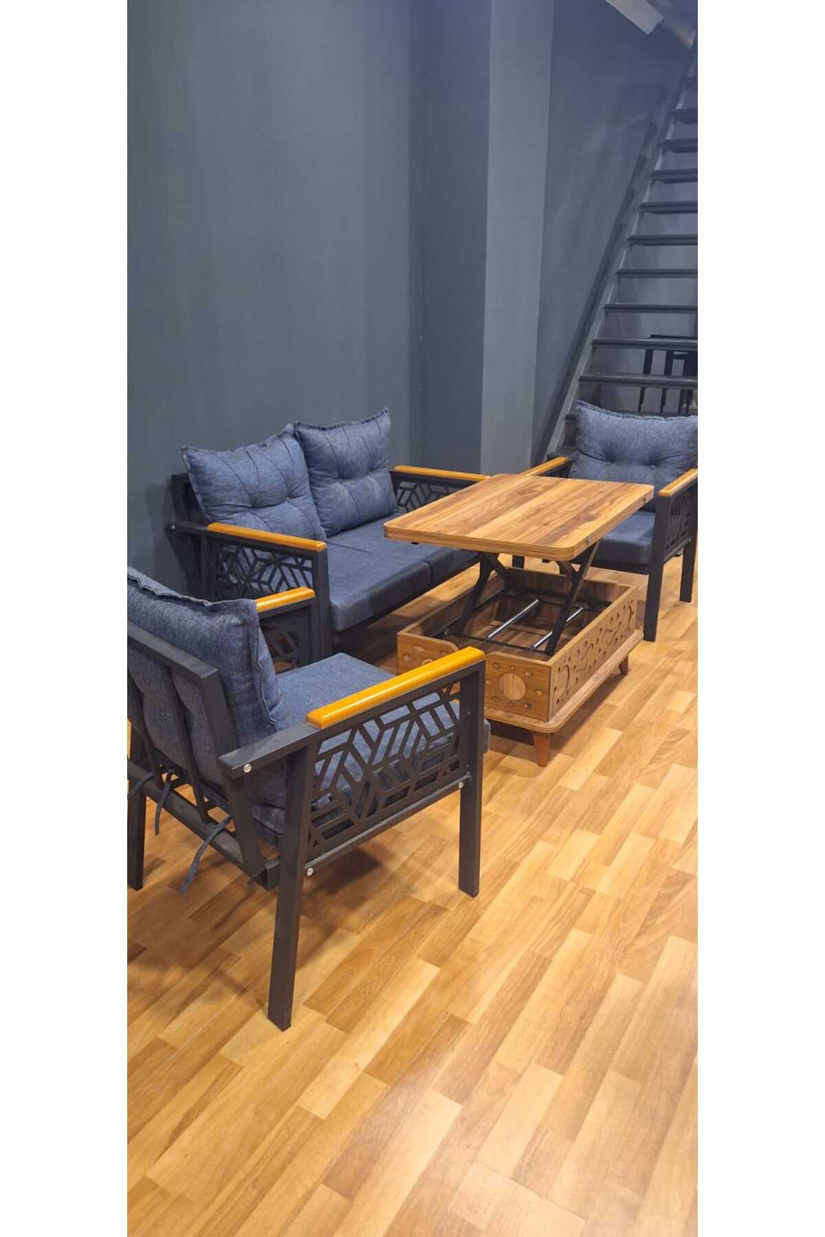 Aryans Home Mobilya Dekorasyon Balkon-bahçe-kafe Çay Seti Koltuk Oturma ...