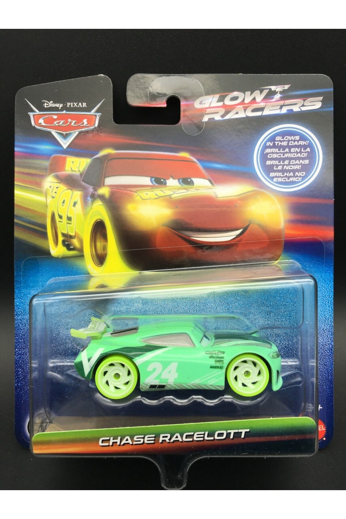 Cars Dısney Pıxar Cars Chase Racelott Tekli Gece Parlayan Araba HYM84 ...