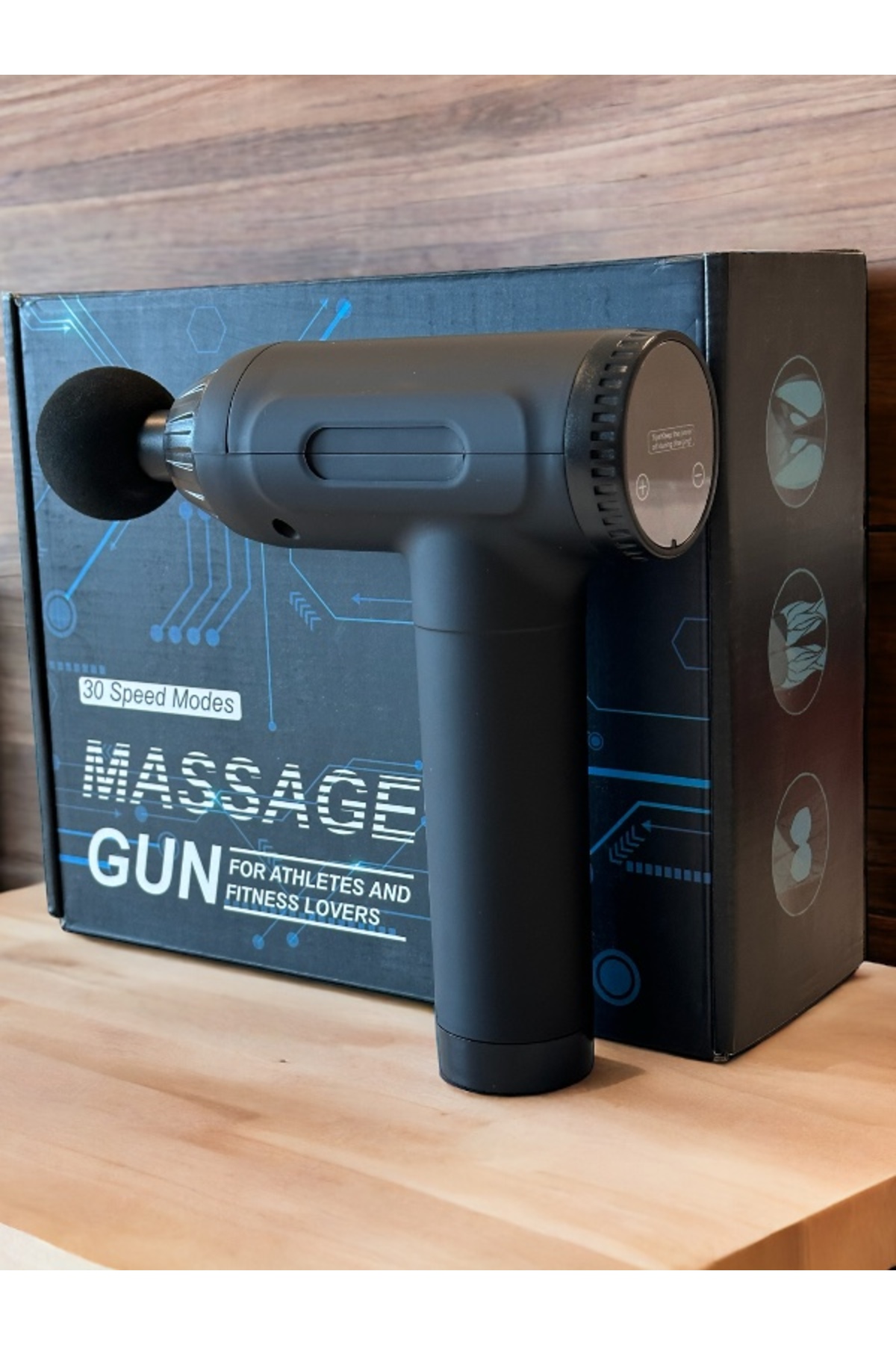 Massage Gun Dijital Led Ekran 5 Başlıklı Sporcu Masaj Tabancası Fiyatı ...