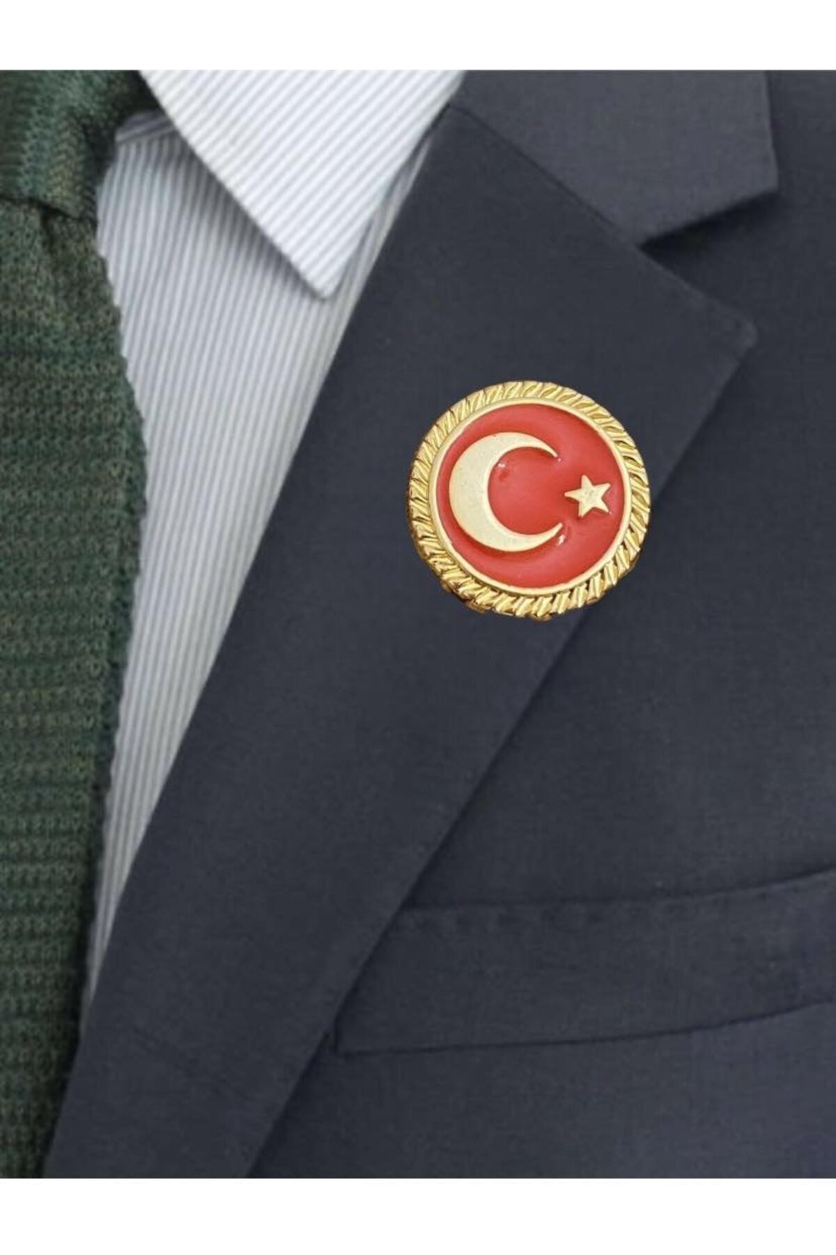 Genel Markalar Türk Bayrağı Ay Yıldız Yaka Rozeti - Fiyatı, Yorumları