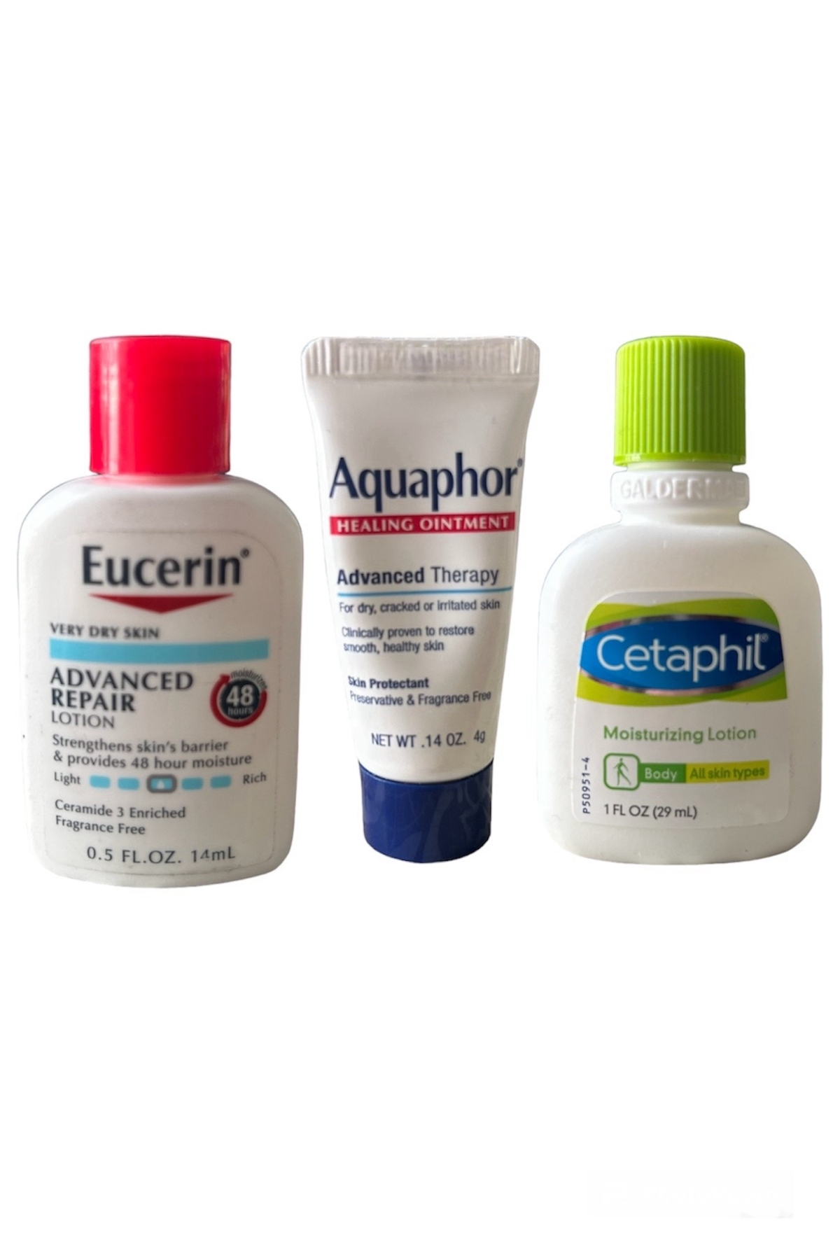 Aquaphor Advanced Therapy 4g. + Eucerin Advanced Repair Lotion 14ml ...