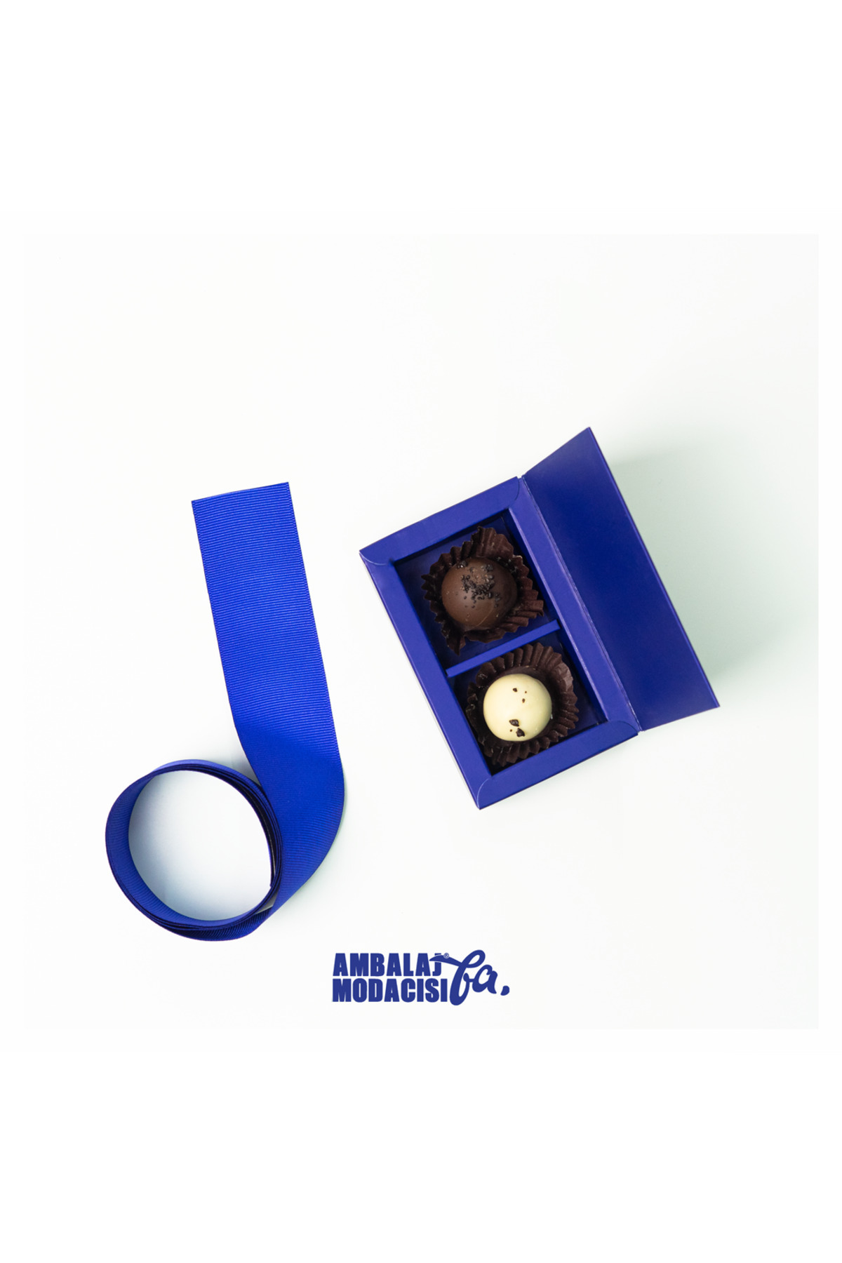 Ambalaj Modacısı Chocolate Box-future Box 2 Gözlü Mavi-5 Adet Fiyatı ...