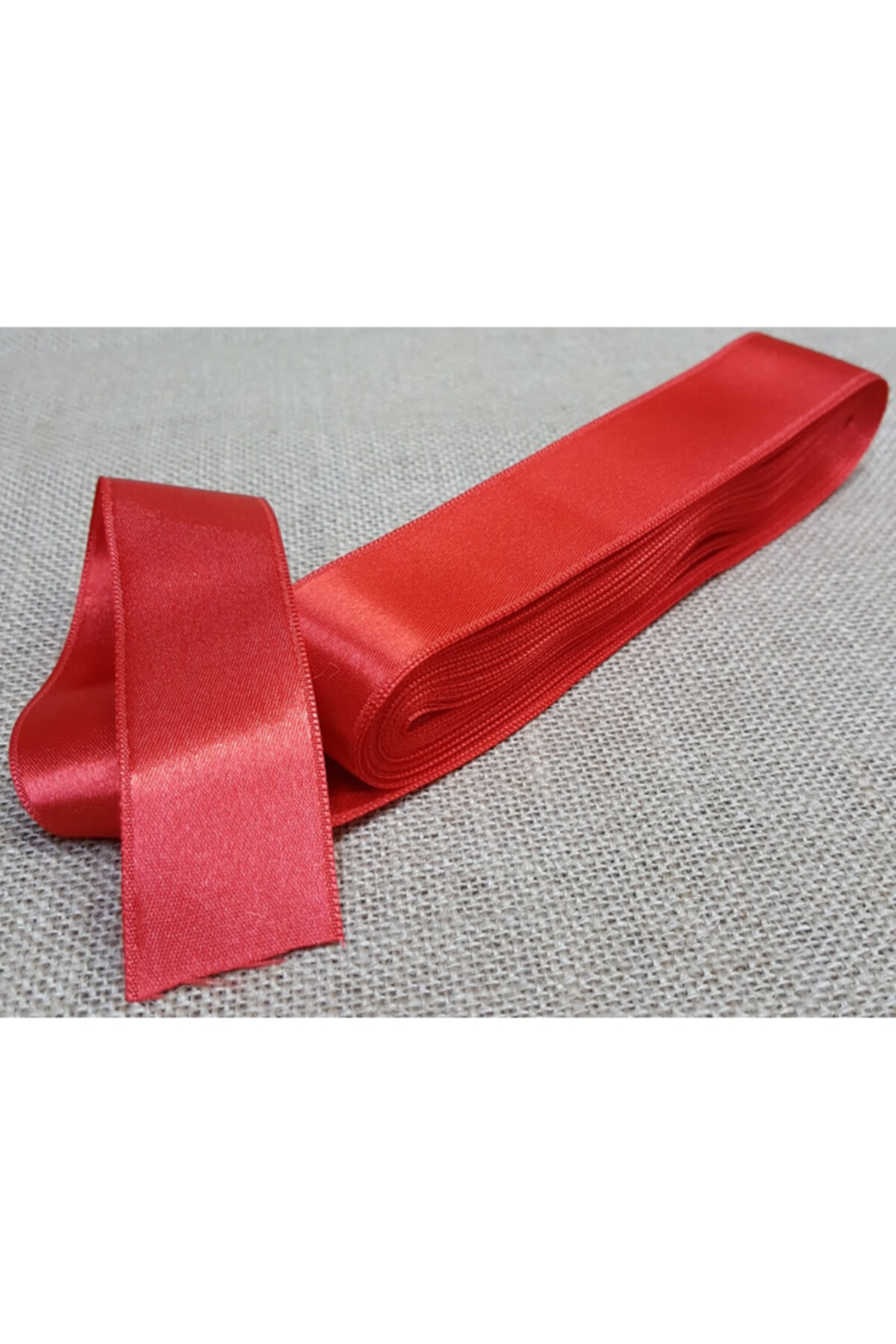 Genel Markalar Kırmızı Saten Kurdela 3cm 10m Kırmızı Saten Kurdele ...