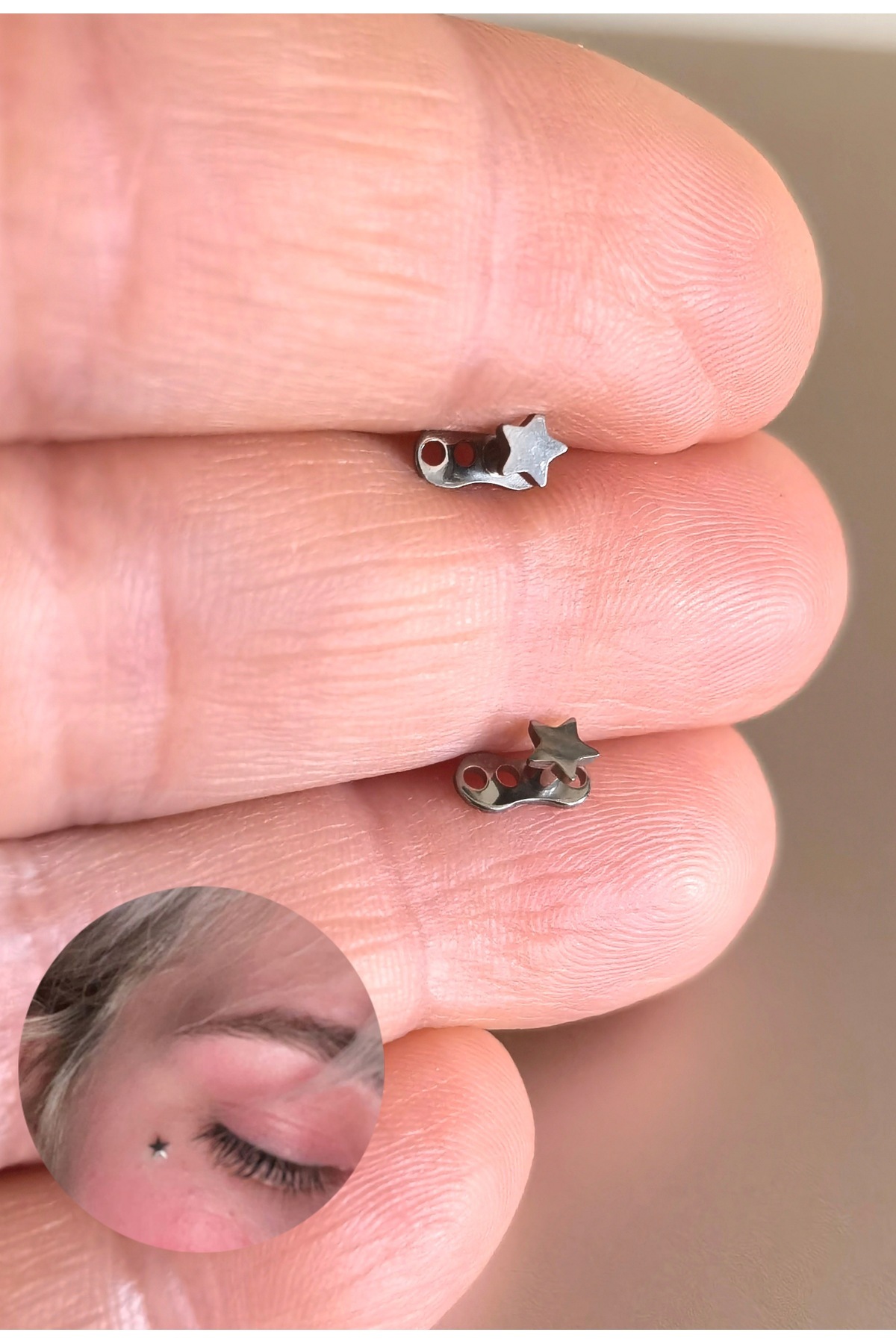 Bylin G23 Titanyum Dermal Piercing Yıldız Modelli - 1 Adet - Fiyatı ...