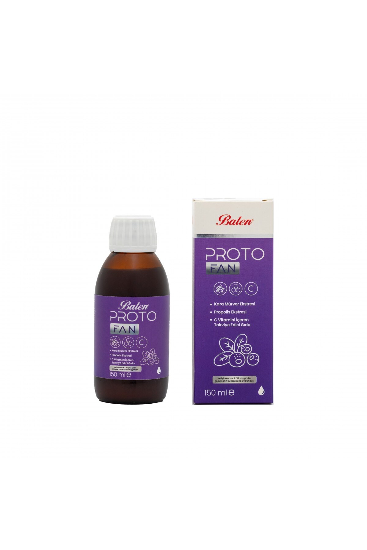 Balen Protofan Kara Mürver Ekstresi, Propolis Ekstresi Ve C Vitamini ...