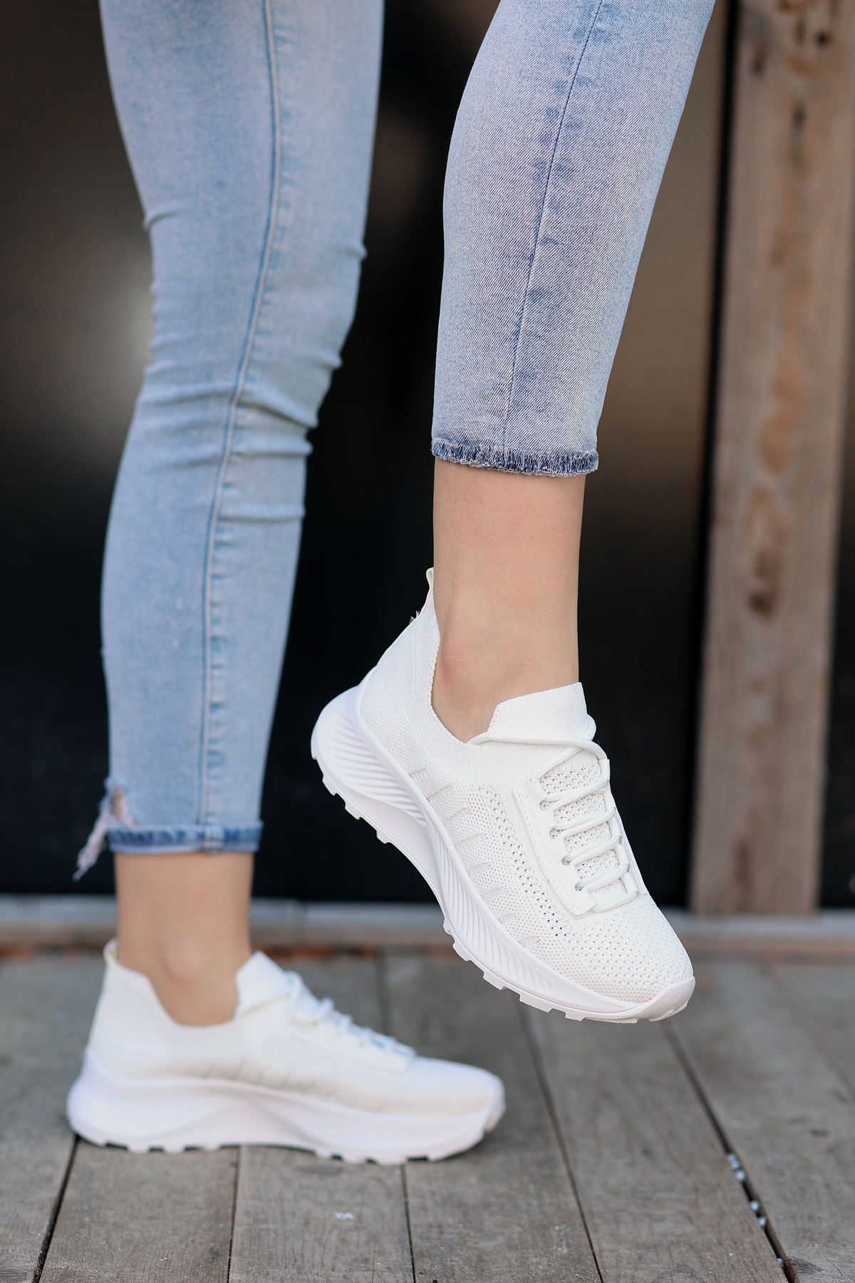 Madam Tarz Helen Kalın Taban Günlük Ortopedik Triko Spor Fiyatı ...