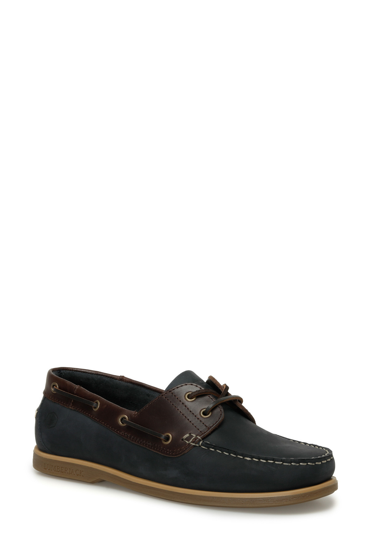 Lumberjack NAVIGATOR NU 4FX Navy Blue Men's Marine Shoes - Trendyol